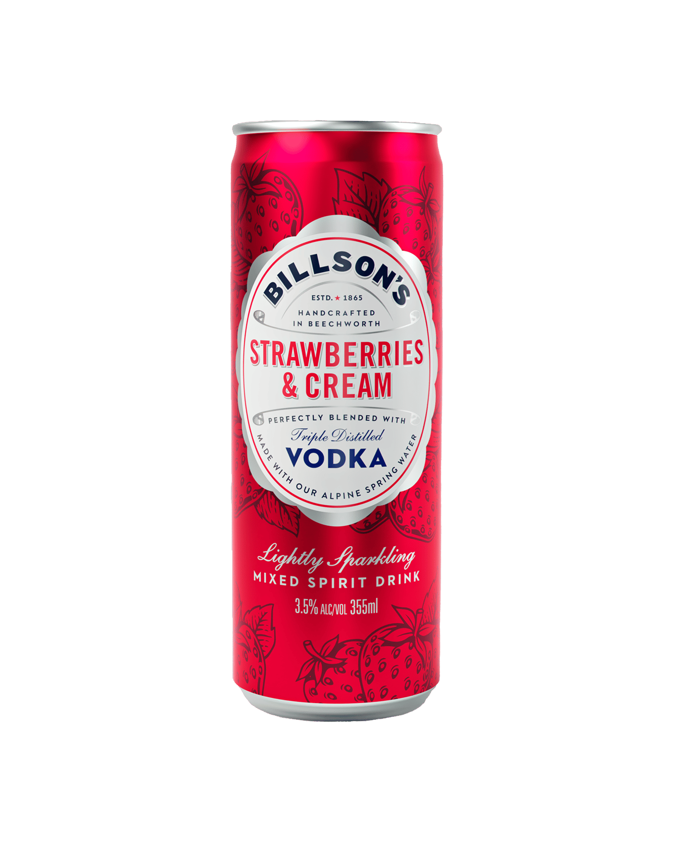 Buy Billson's Vodka Strawberry & Cream 355ml Online (Lowest Price ...
