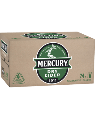 Buy Mercury Cider Dry Bottles 375ml Online @Lowest Price