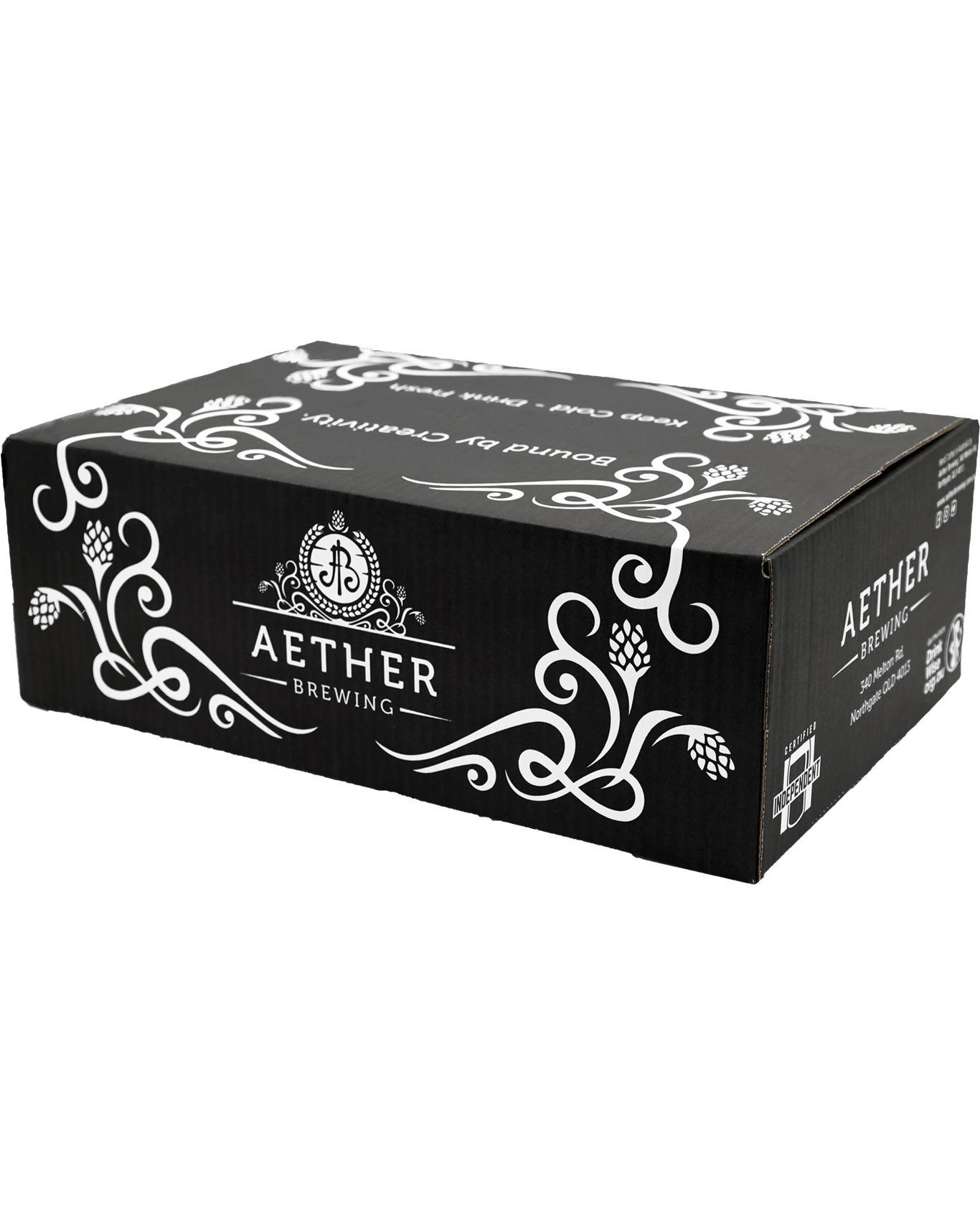 Buy Aether Brewing Fuzzy Logic Raspberry Seltzer 375ml Online (Low ...