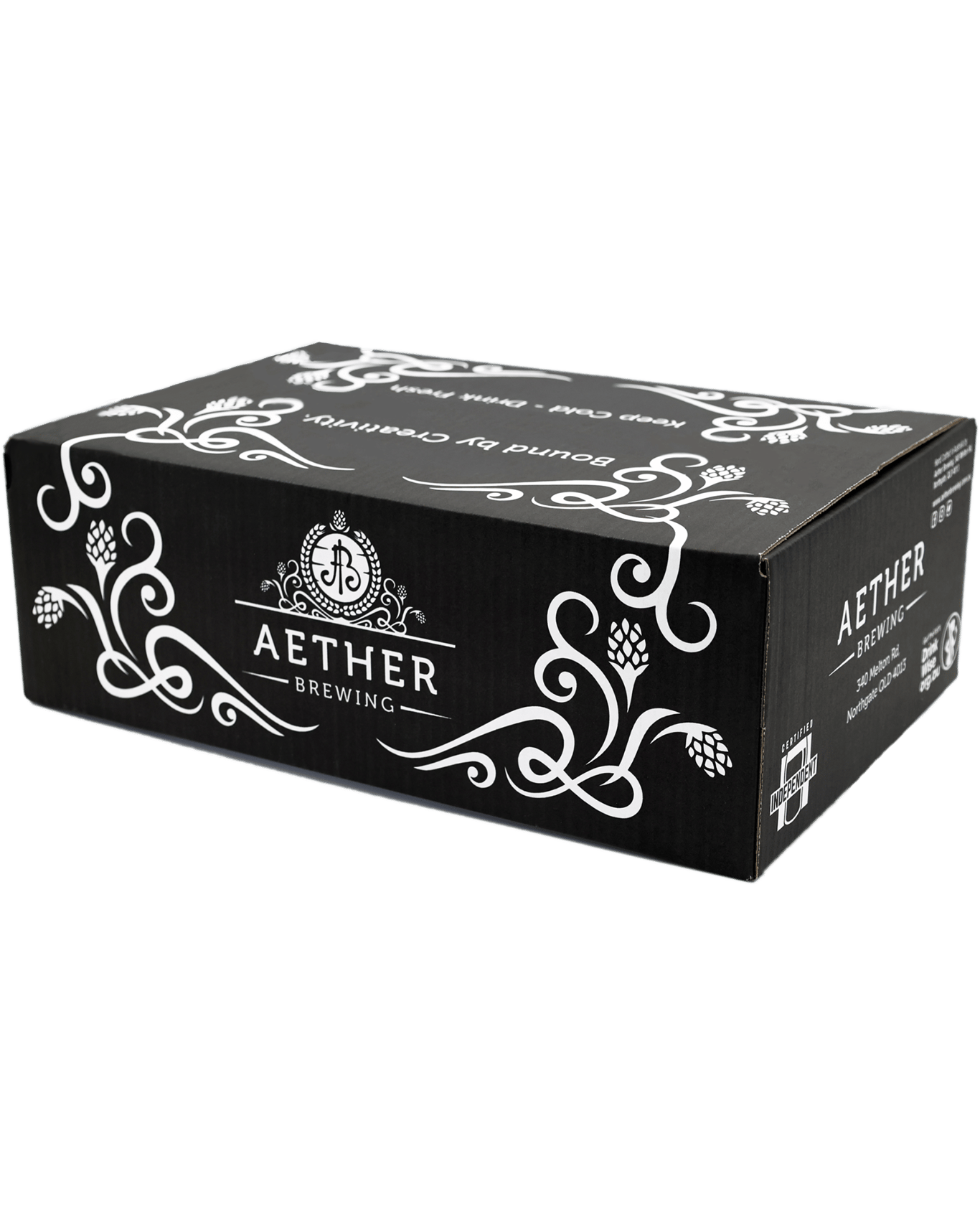 Buy Aether Brewing Fuzzy Logic Passionfruit Seltzer 375ml Online ...