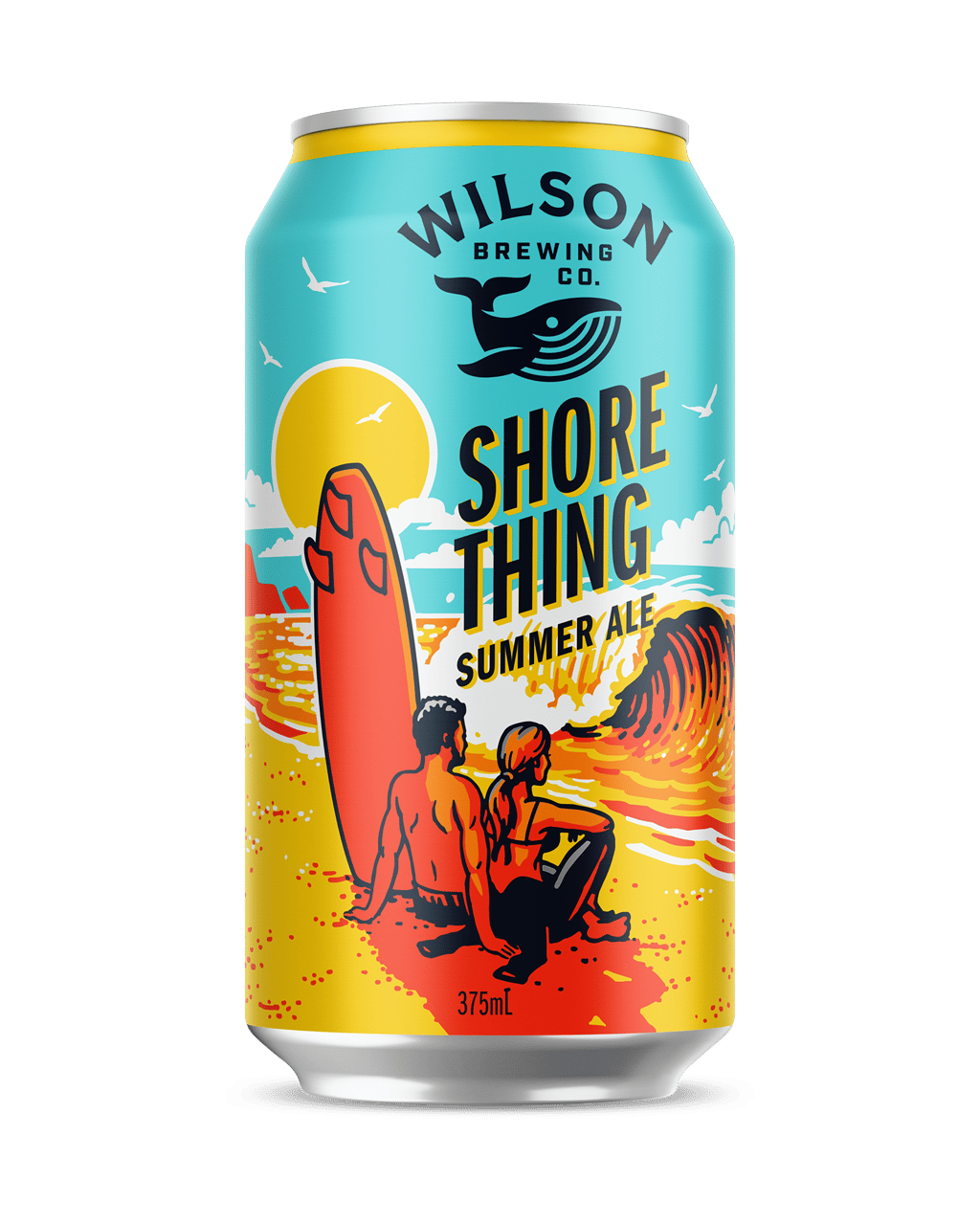 Buy Wilson Brewing Co. Shore Thing Summer Ale Cans 375ml Online @Lowest ...