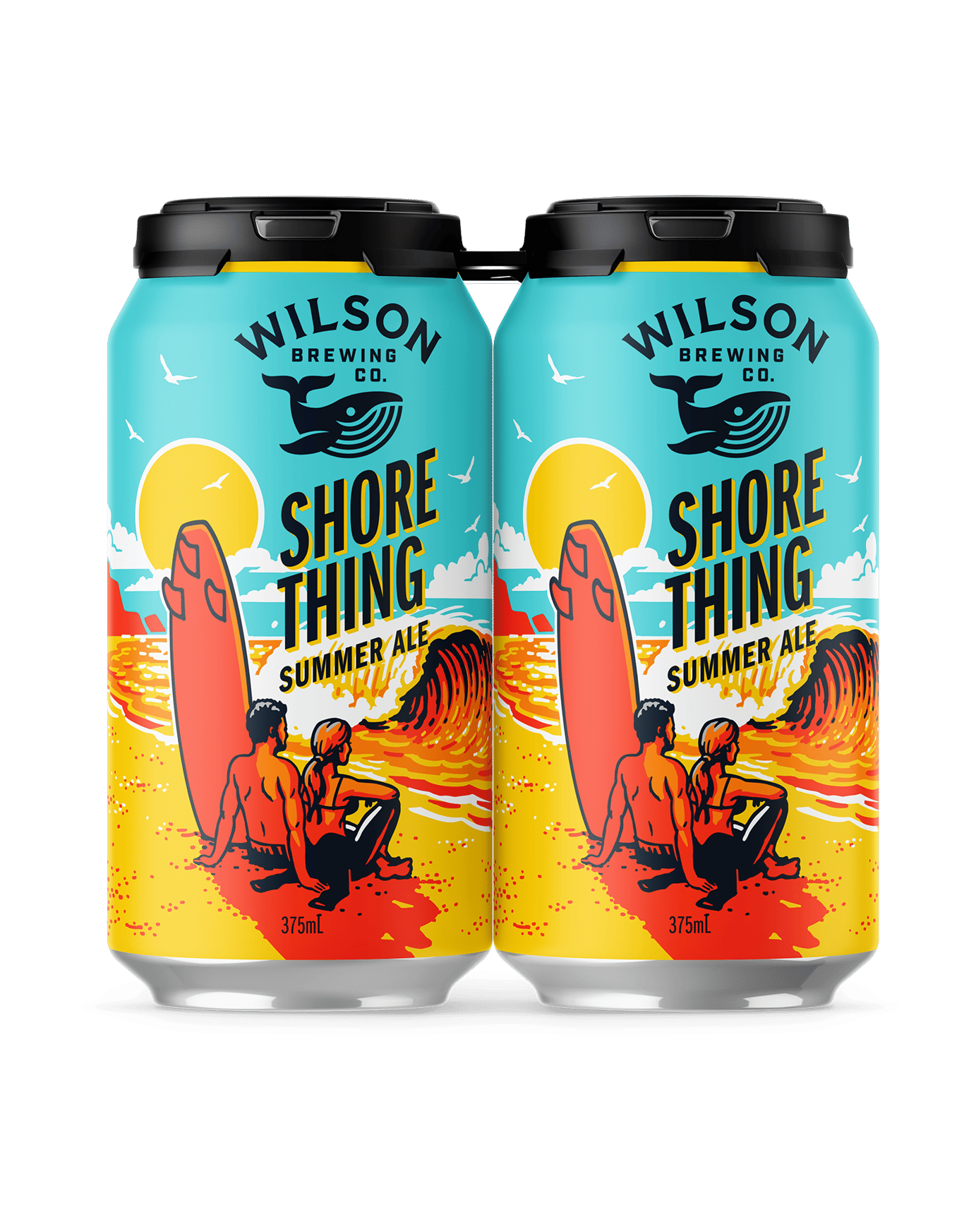 Buy Wilson Brewing Co. Shore Thing Summer Ale Cans 375ml Online @Lowest ...