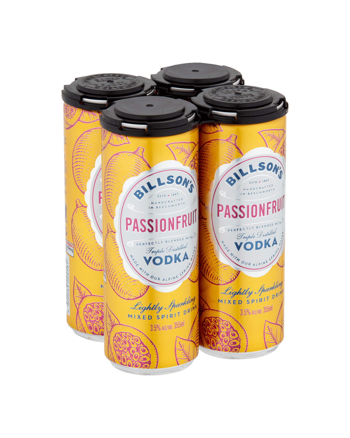 Buy Billson’s Vodka Passionfruit Cans 355ml Online @Lowest Price