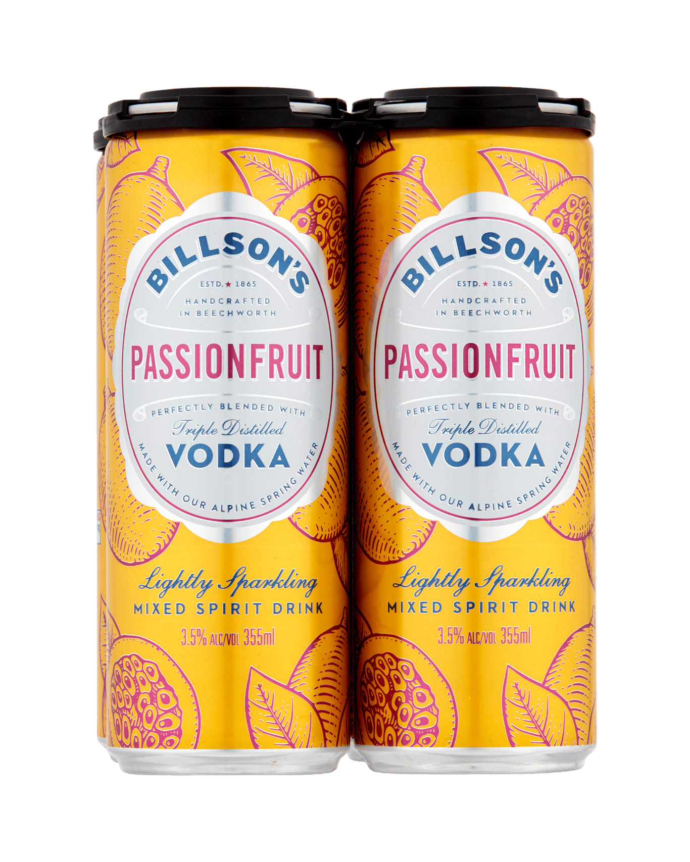 Buy Billson’s Vodka Passionfruit Cans 355ml Online @Lowest Price