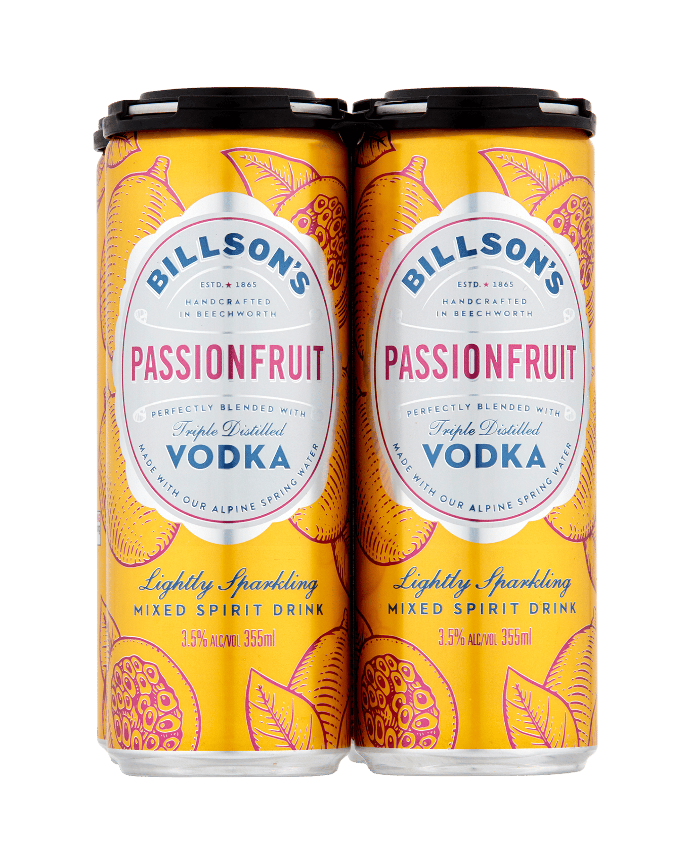 Buy Billson’s Vodka Passionfruit Cans 355ml Online @Lowest Price