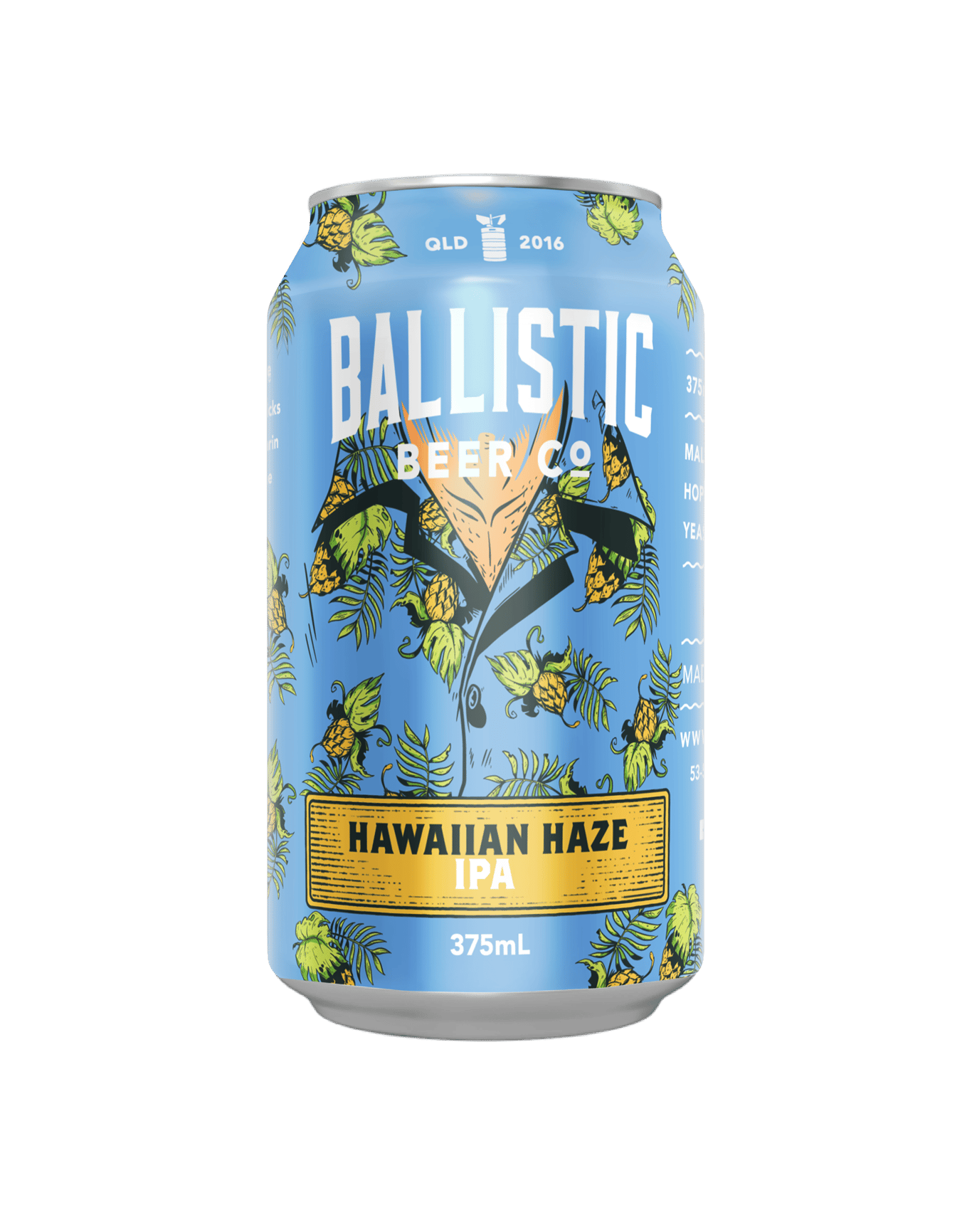 Buy Ballistic Hawaiian Haze Ipa Cans 375ml Online @Lowest Price