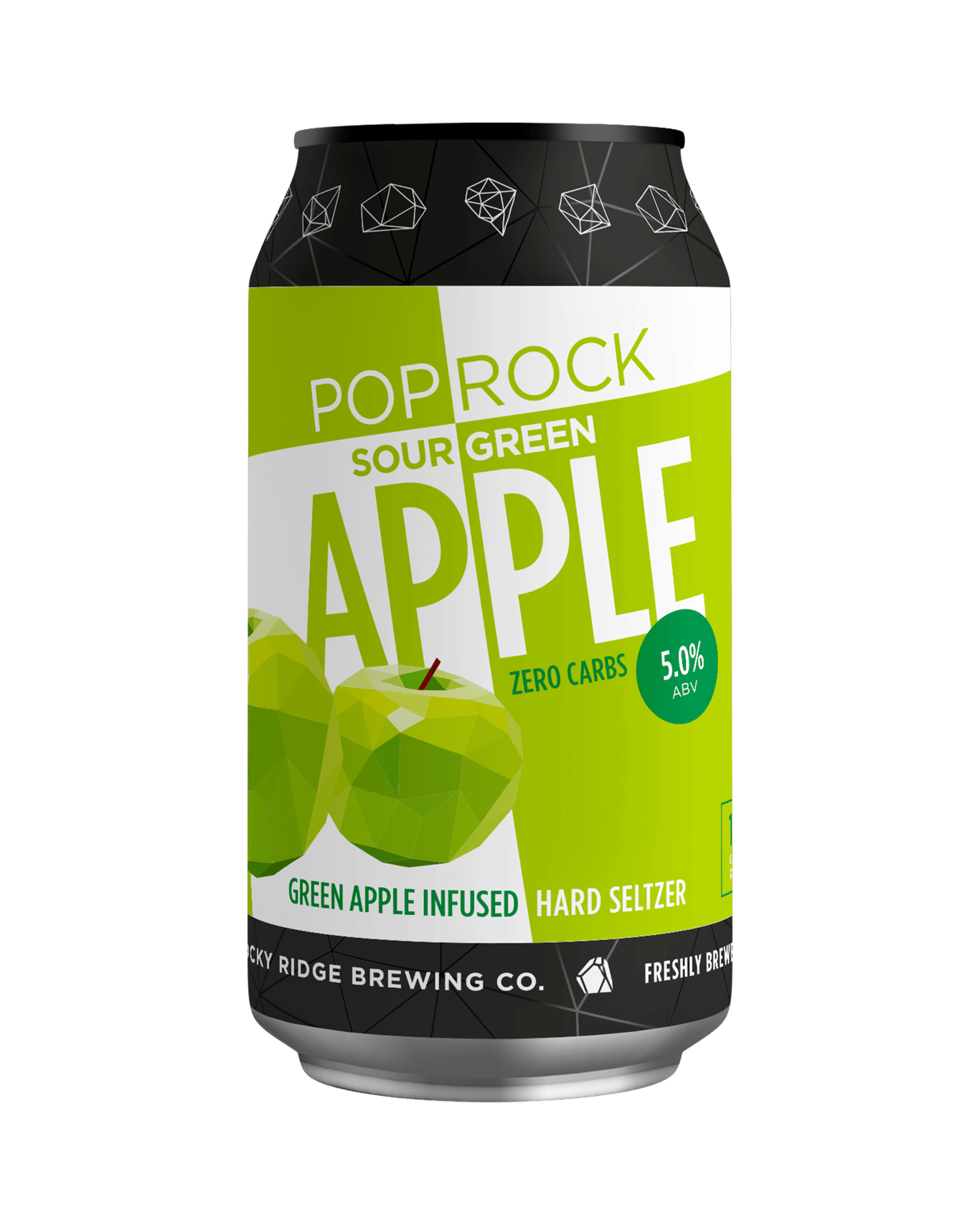 Buy Pop Rock Hard Seltzer Sour Green Apple Cans 375ml Online @Lowest Price