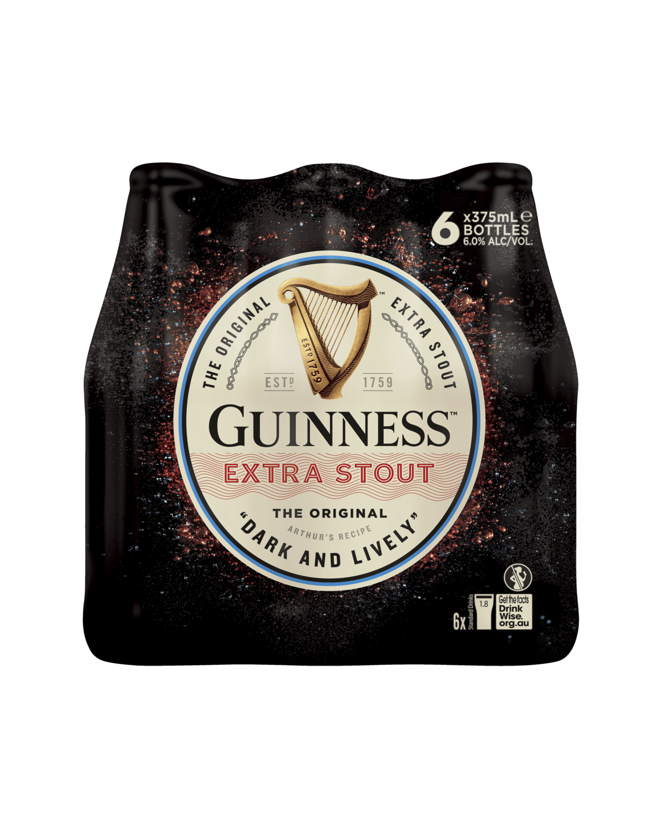 Buy Guinness Extra Stout Bottles 375ml Online @Lowest Price