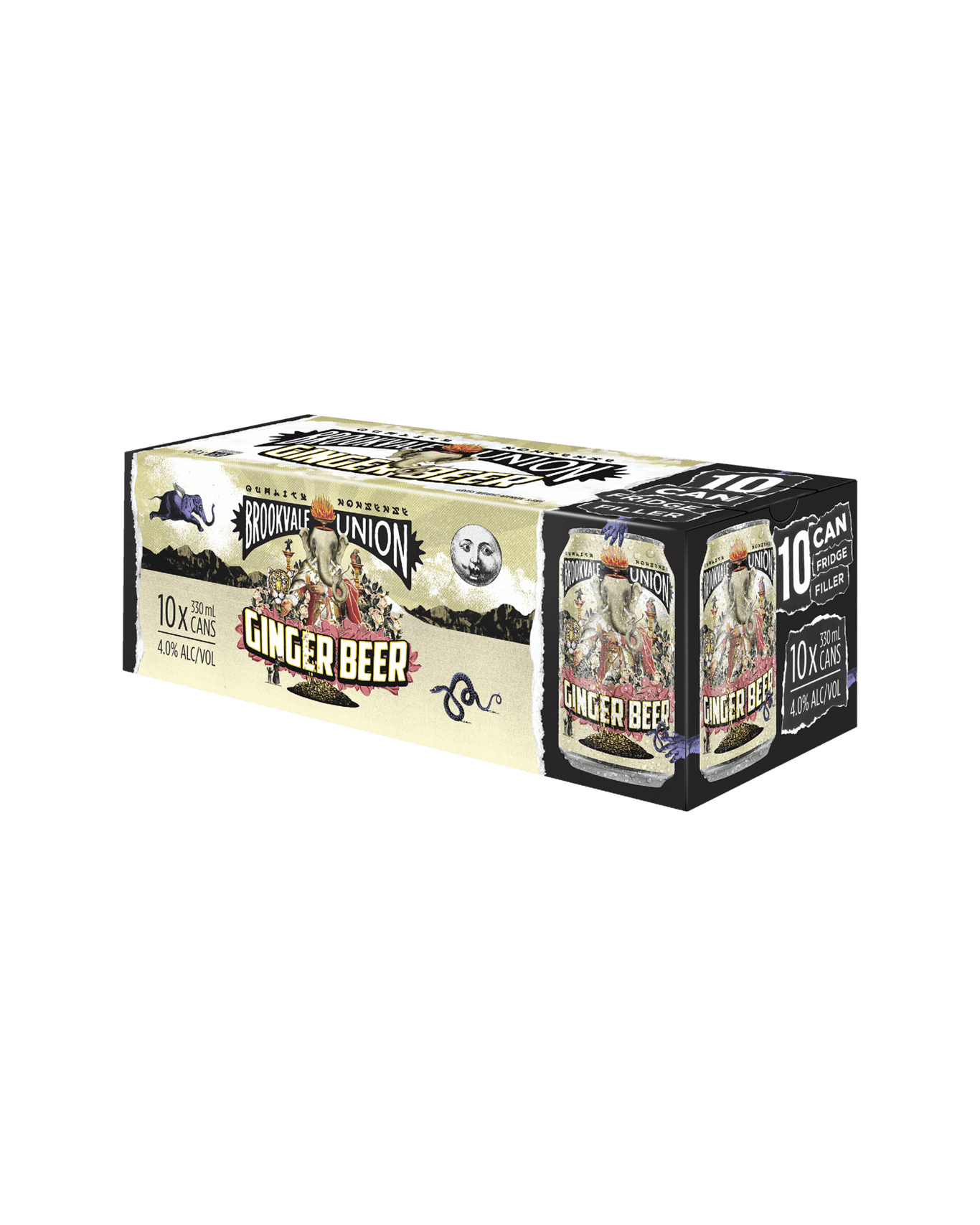 Brookvale Union Ginger Beer Can 330ml (Unbeatable Prices): Buy Online ...