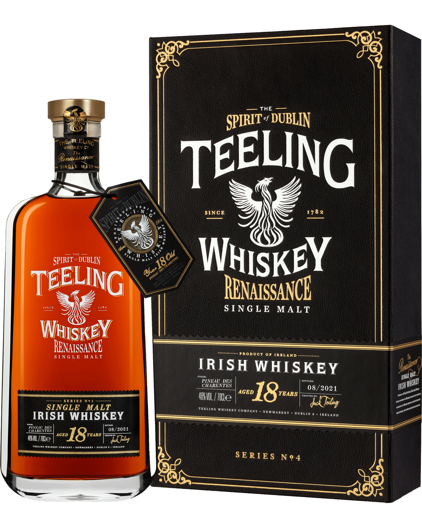 Buy Teeling Renaissance Volume Iv 18yo Pineau De Charentes Cask Whiskey ...