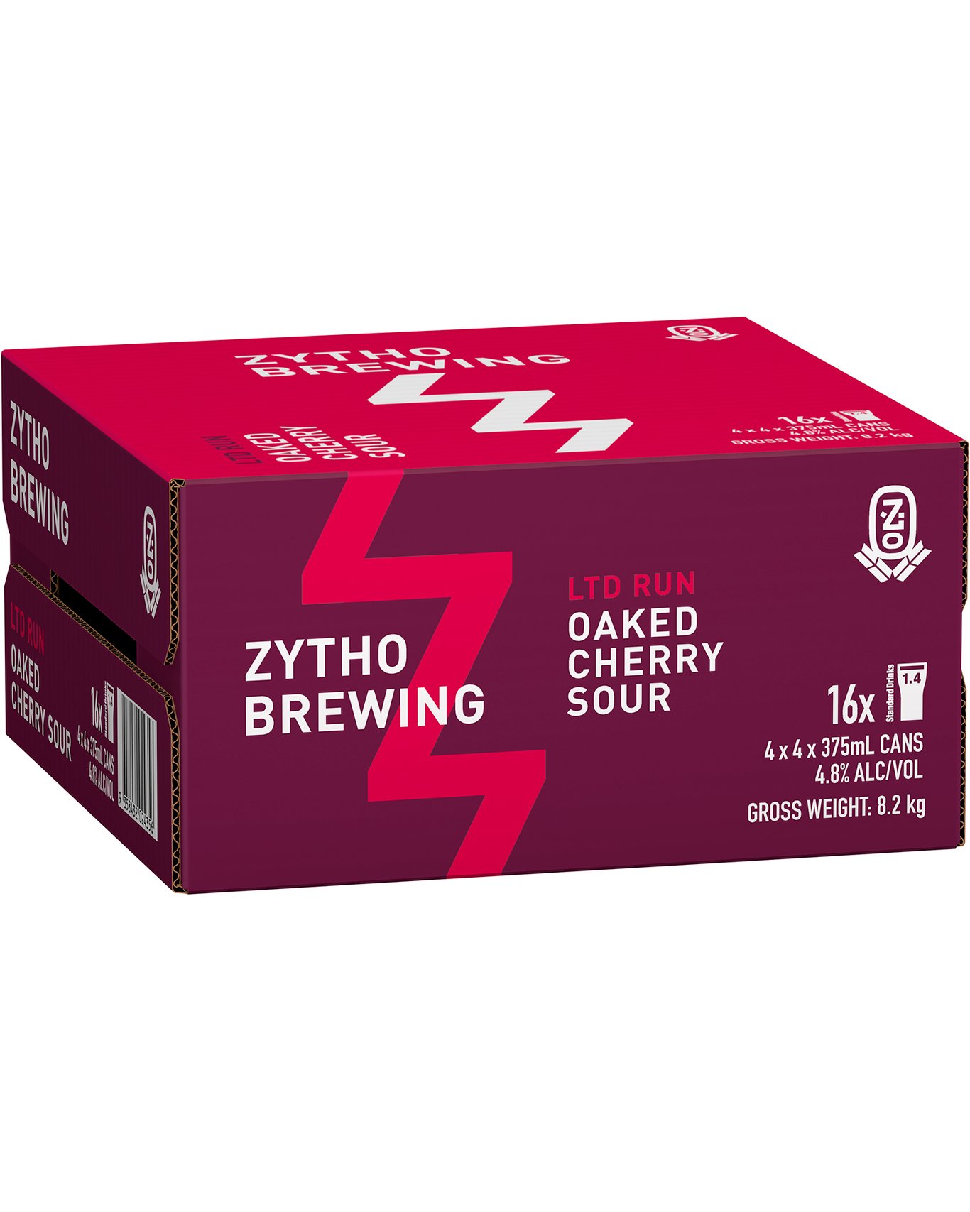 Buy Zytho Brewing Oaked Cherry Sour Beer Can 375ml Online @Lowest Price