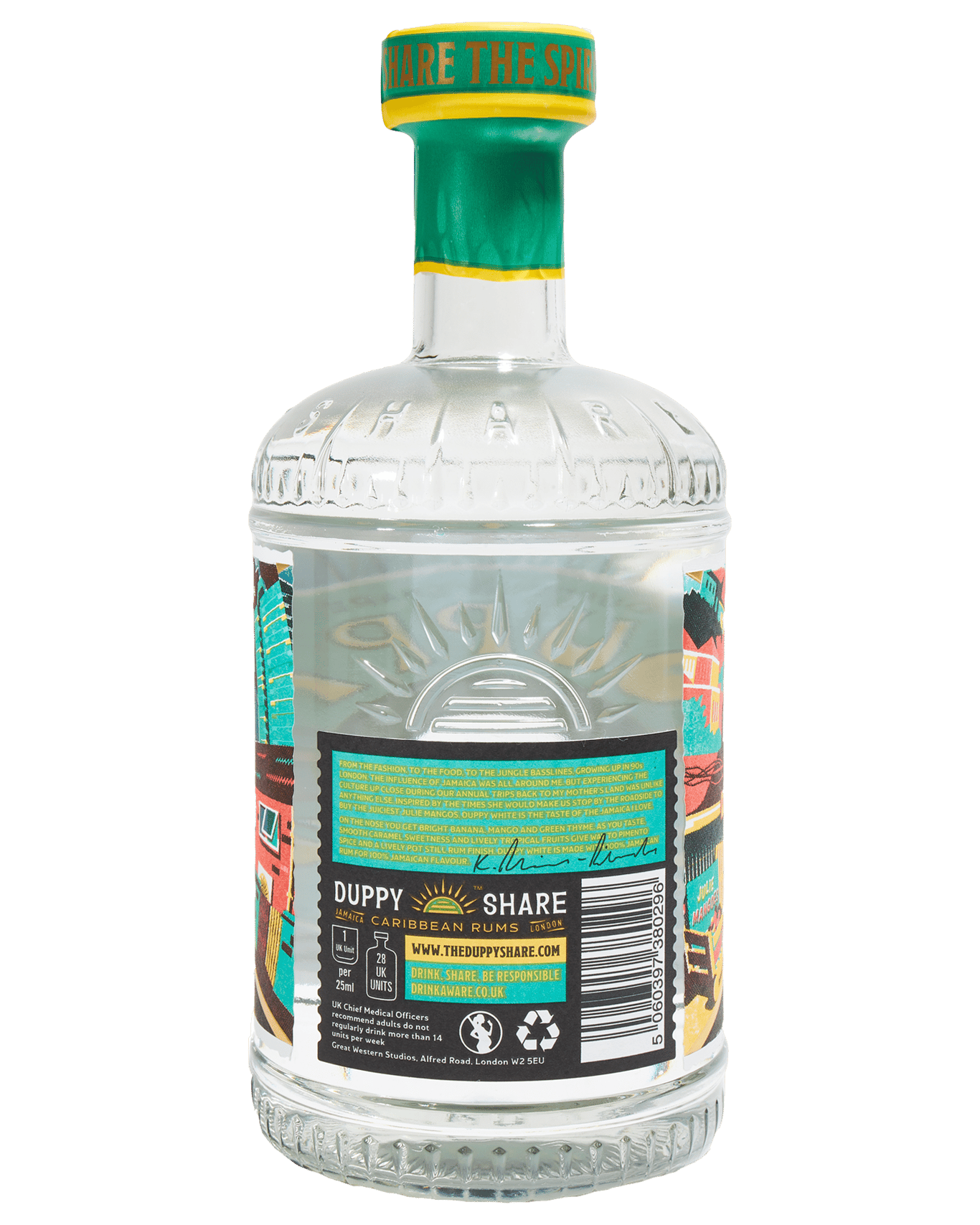Buy The Duppy Share White Caribbean Spirit 700ml Online @Lowest Price