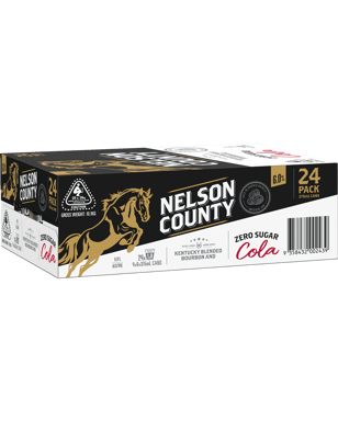 Buy Nelson County County Bourbon & Zero Cola Can 375ml Online @Lowest Price