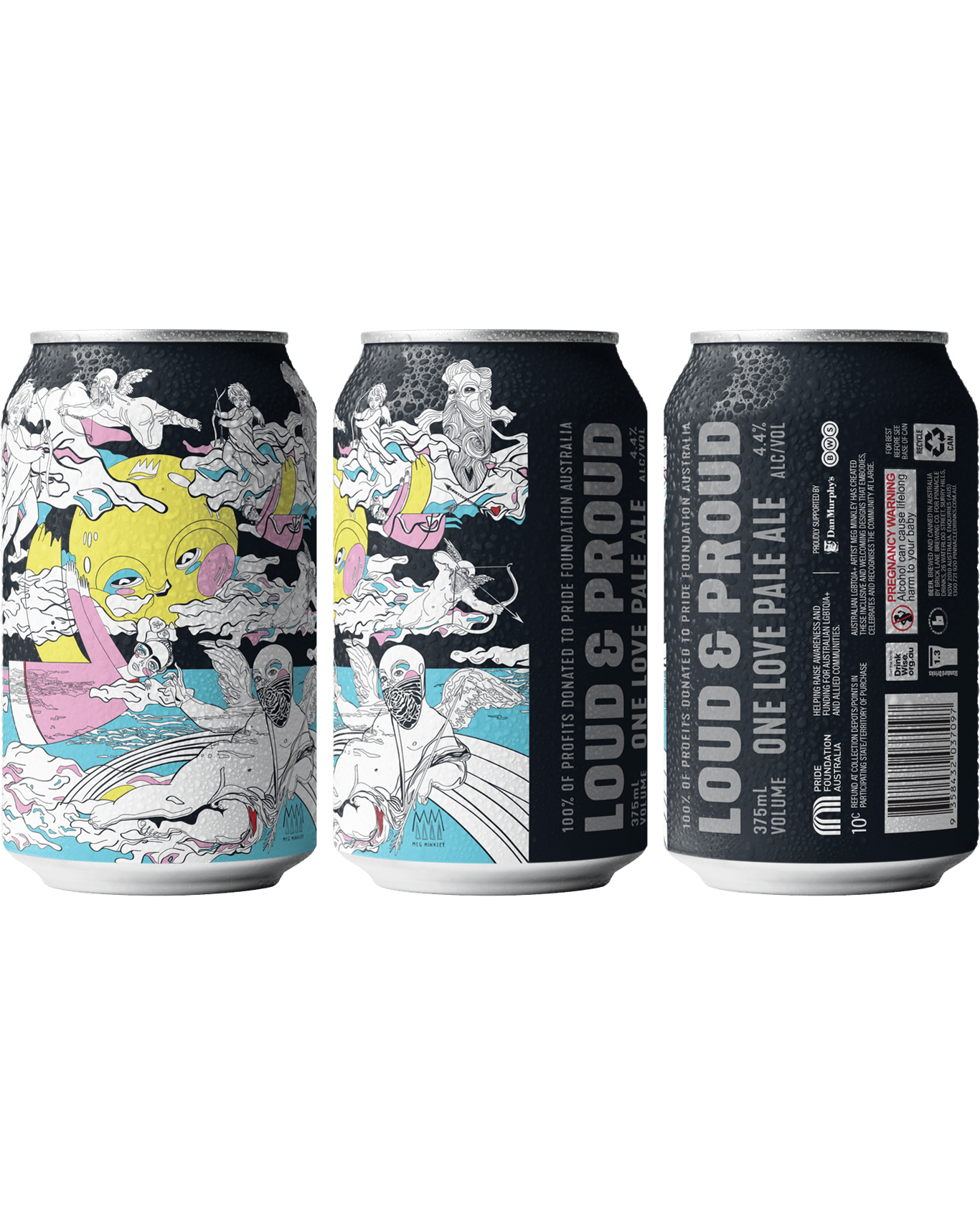 Buy Loud & Proud One Love Pale Ale Cans 375ml Online @Lowest Price