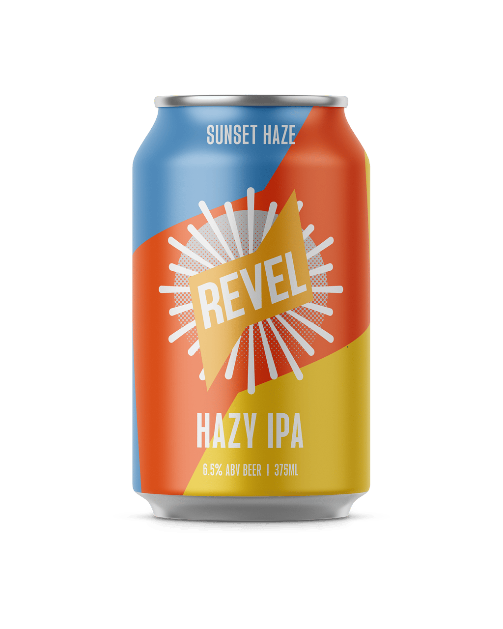 Buy Revel Brewing Sunset Haze Hazy Ipa Cans 375ml Online @Lowest Price