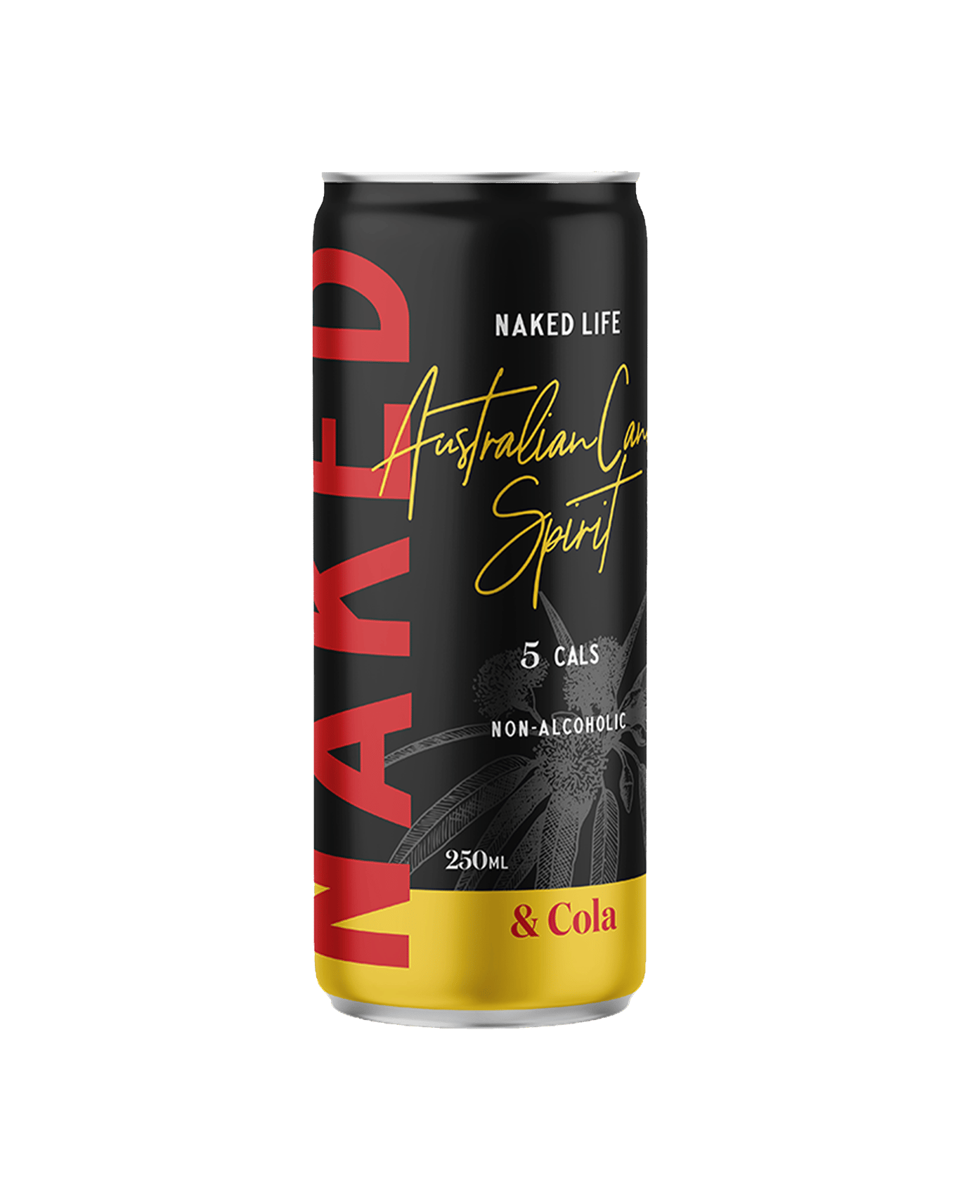 Buy Naked Life Non-alcoholic Australian Cane Spirit & Cola Cans 250ml ...