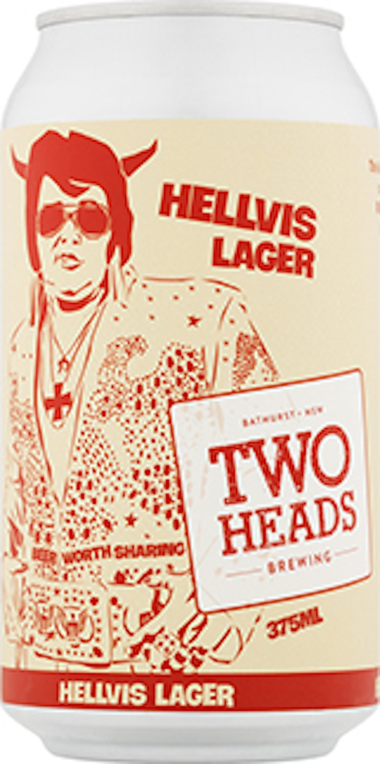 Buy Two Heads Brewing Hellvis Lager Online @Lowest Price