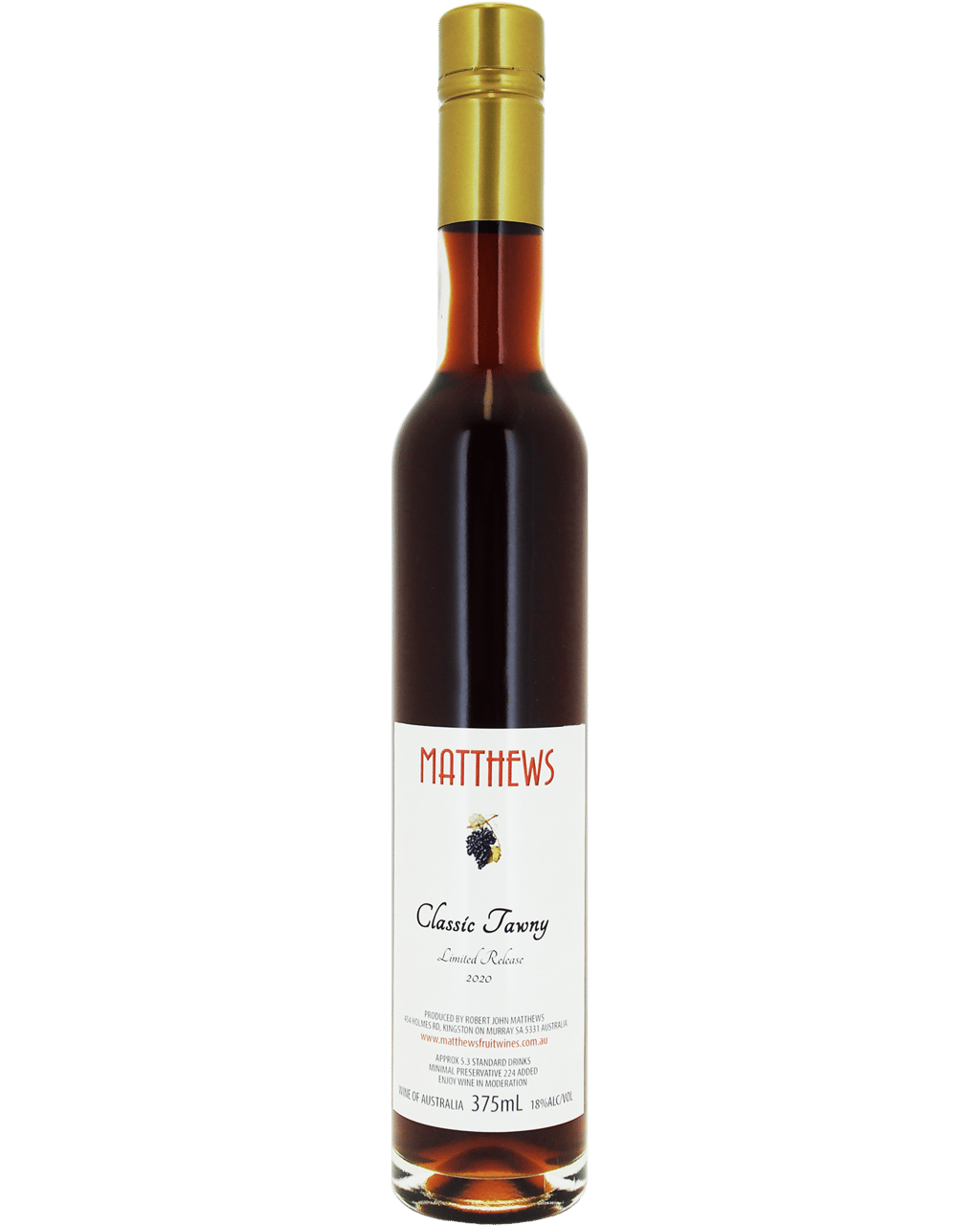 Matthews Classic Tawny 2019 Limited Release 375mL - Boozy