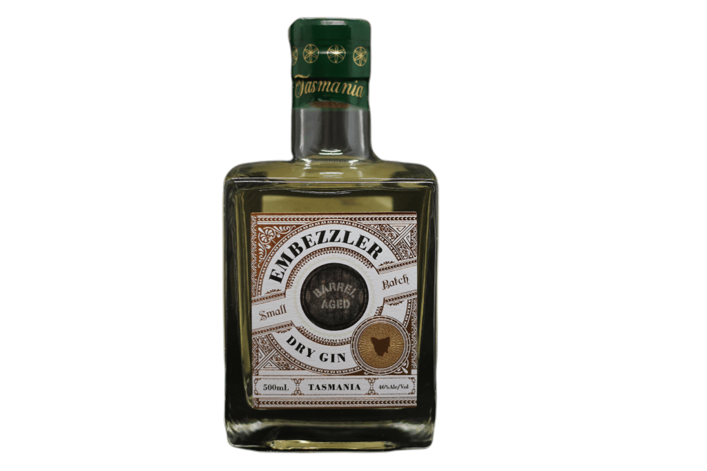 Buy Old Kempton Distillery Barrel Aged Embezzler Dry Gin 500ml Online ...