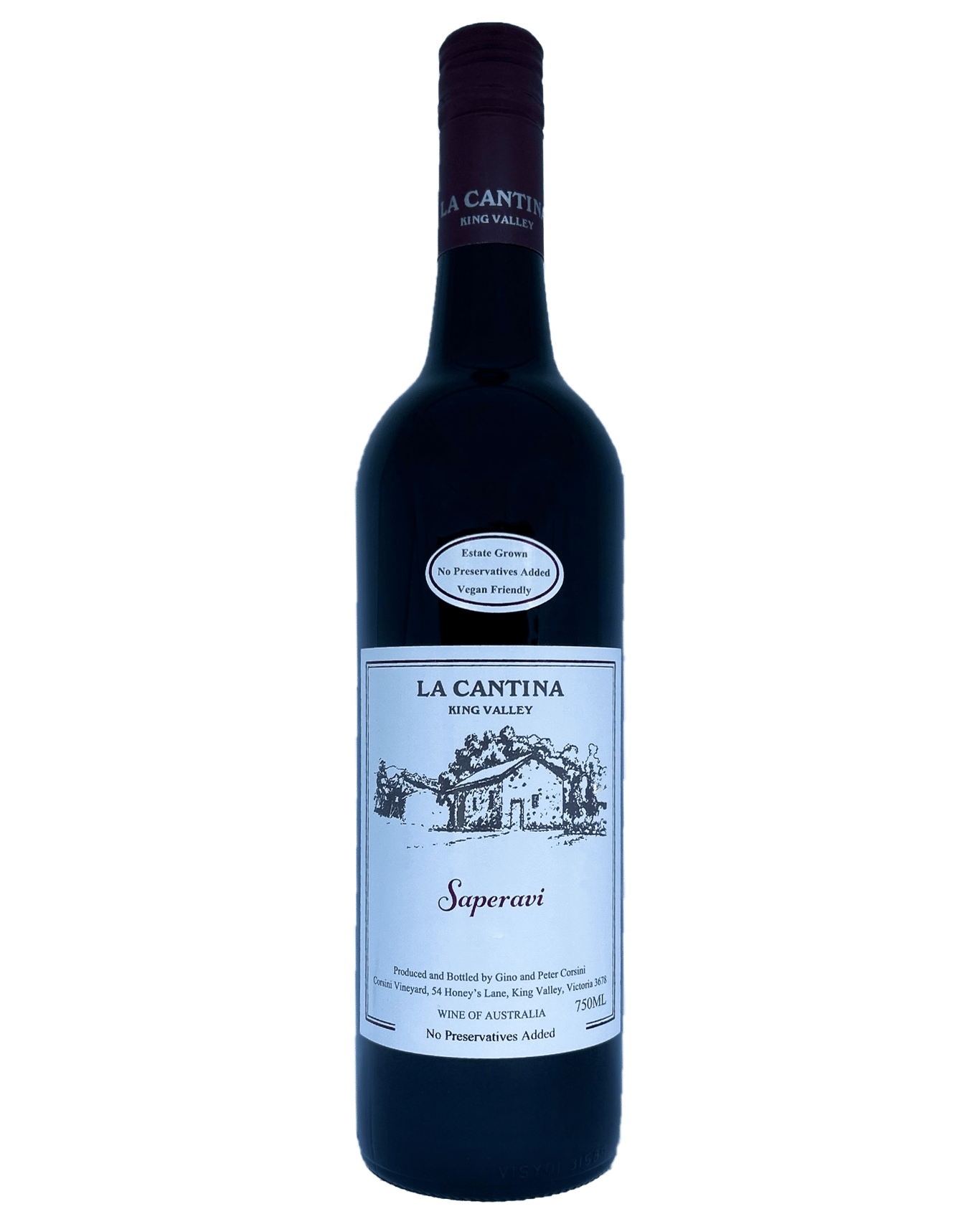 Buy La Cantina Preservative Free And Vegan Friendly Saperavi 2023 ...