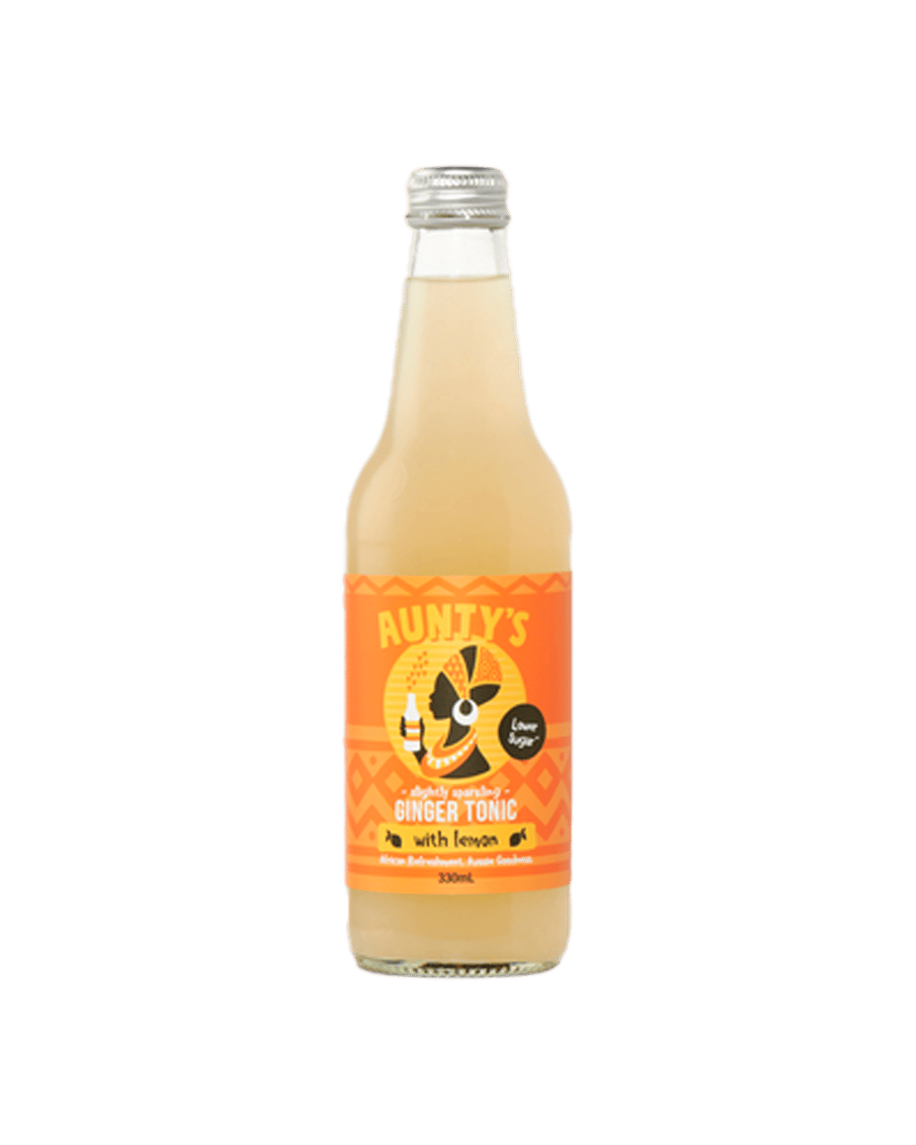 Buy Aunty's Ginger Tonic With Lemon 330ml Online @Lowest Price