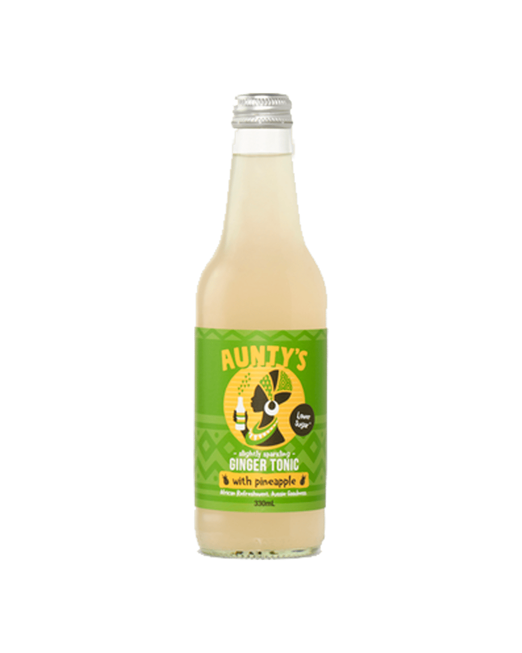 Buy Aunty's Ginger Tonic With Pineapple 330ml Online @Lowest Price