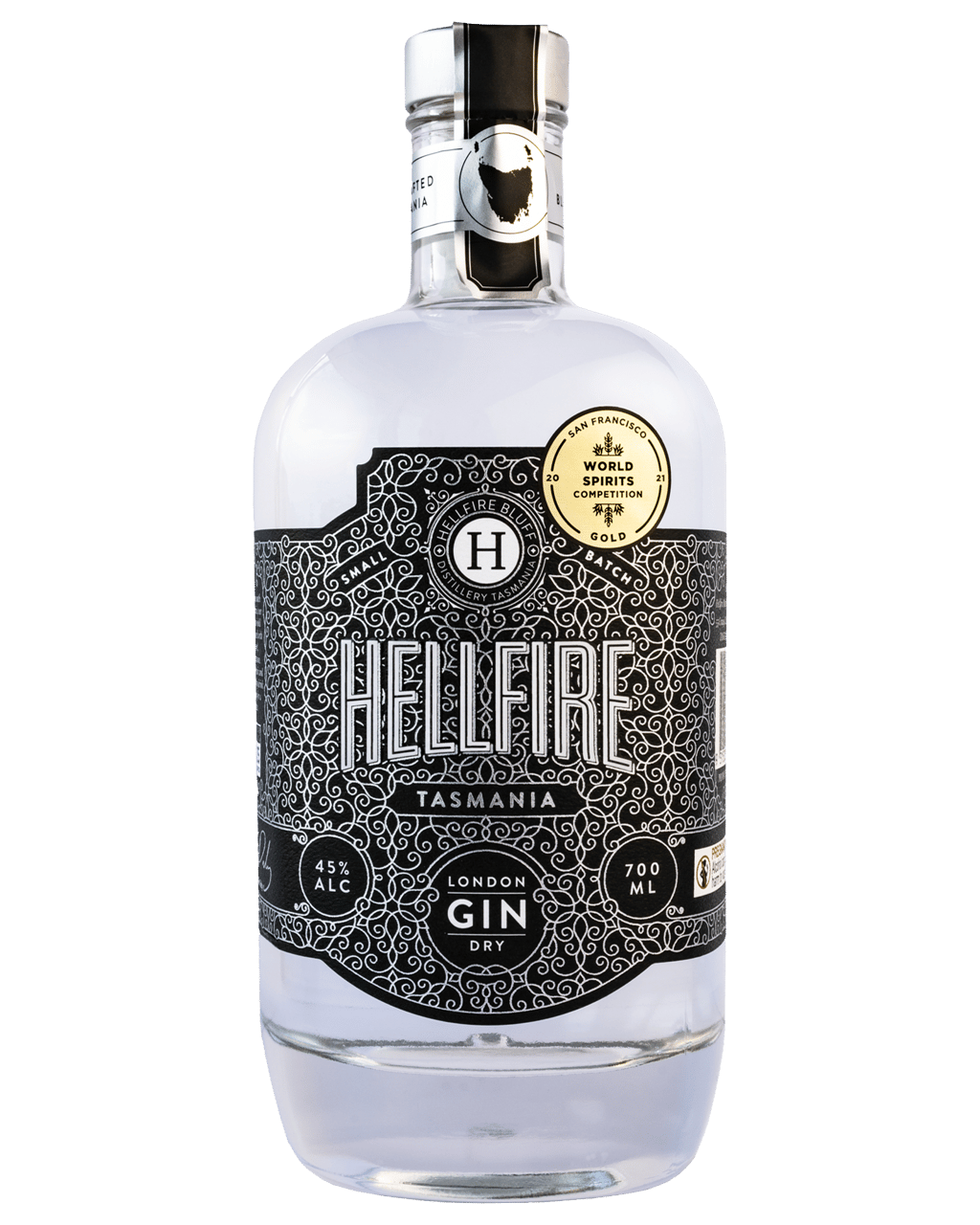 Buy Hellfire Bluff Distillery London Dry Gin Online @Lowest Price