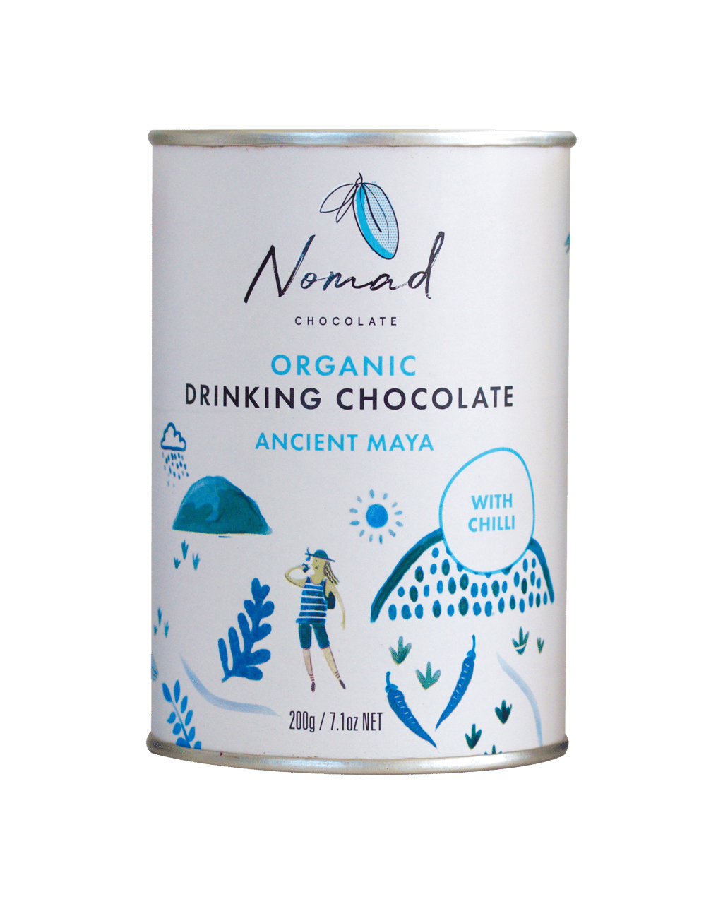 Buy Nomad Chocolate Organic Drinking Chocolate Aciant Maya Online ...