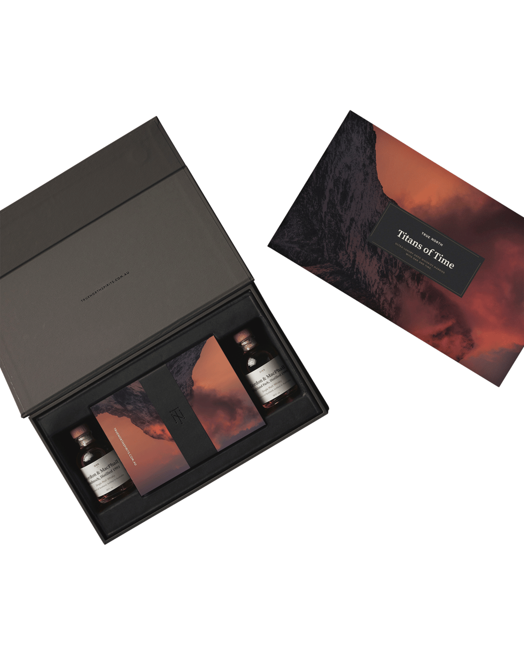 Buy True North Titans Of Time Whisky Gift Pack 5 X 50ml Online @Lowest ...