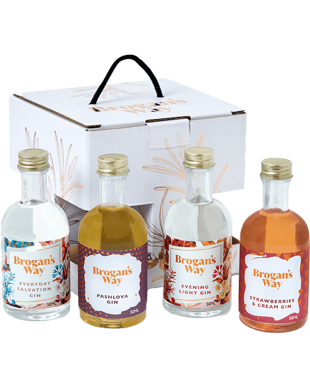 Buy Brogan's Way Gin Taster Gift Pack 50ml Online @Lowest Price