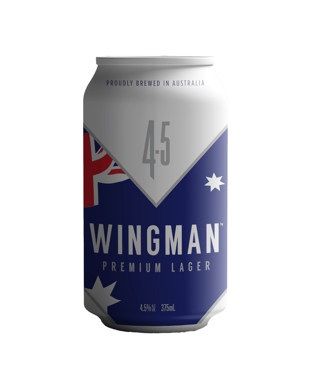 Buy Wingman Beer 4.5% Premium Lager Cans Online @Lowest Price