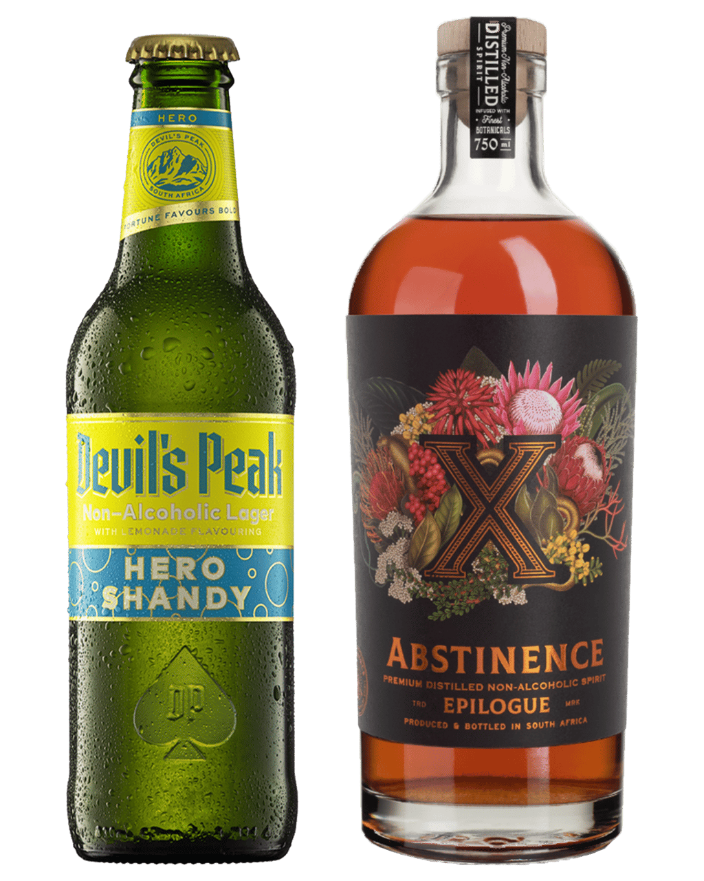 Buy Devils Peak & Abstinence Gift Pack Duo - Non-alc Hero Shandy ...