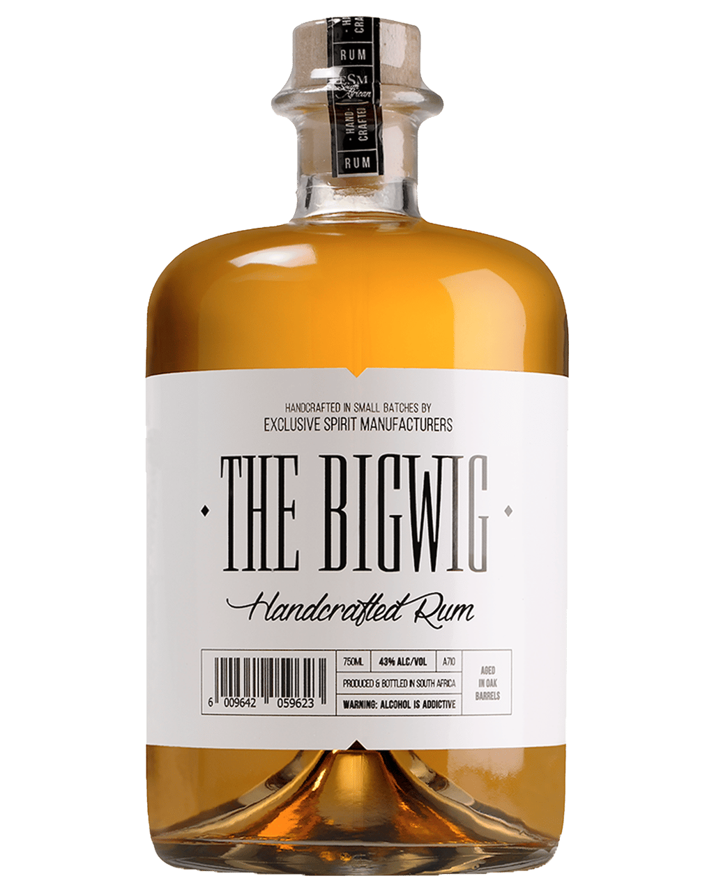 Buy The Bigwig Handcrafted Rum 750ml Online @Lowest Price