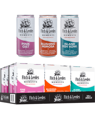 Buy Fitch & Leedes Gift Pack Mixed Case Moments Non-alcoholic 24 X ...
