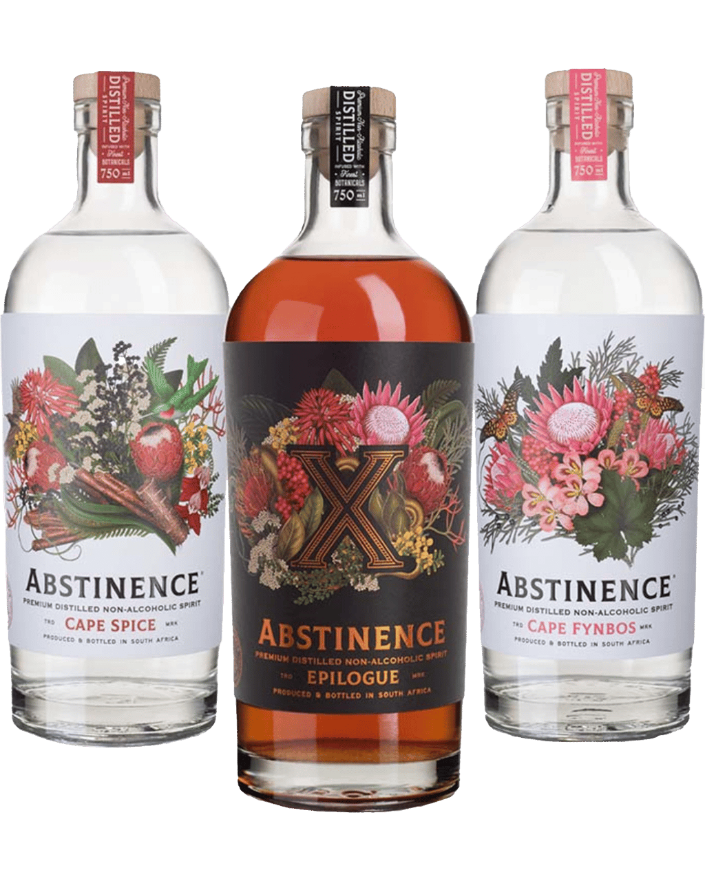 Buy Abstinence Gift Pack Trio Non-alcoholic Spirits Abstinence Spice ...
