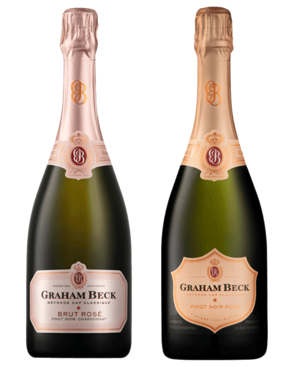 Buy Graham Beck Duo Pack Graham Beck Brut Rose And Pinot Noir Rose Sparkling Wine Online @Lowest ...