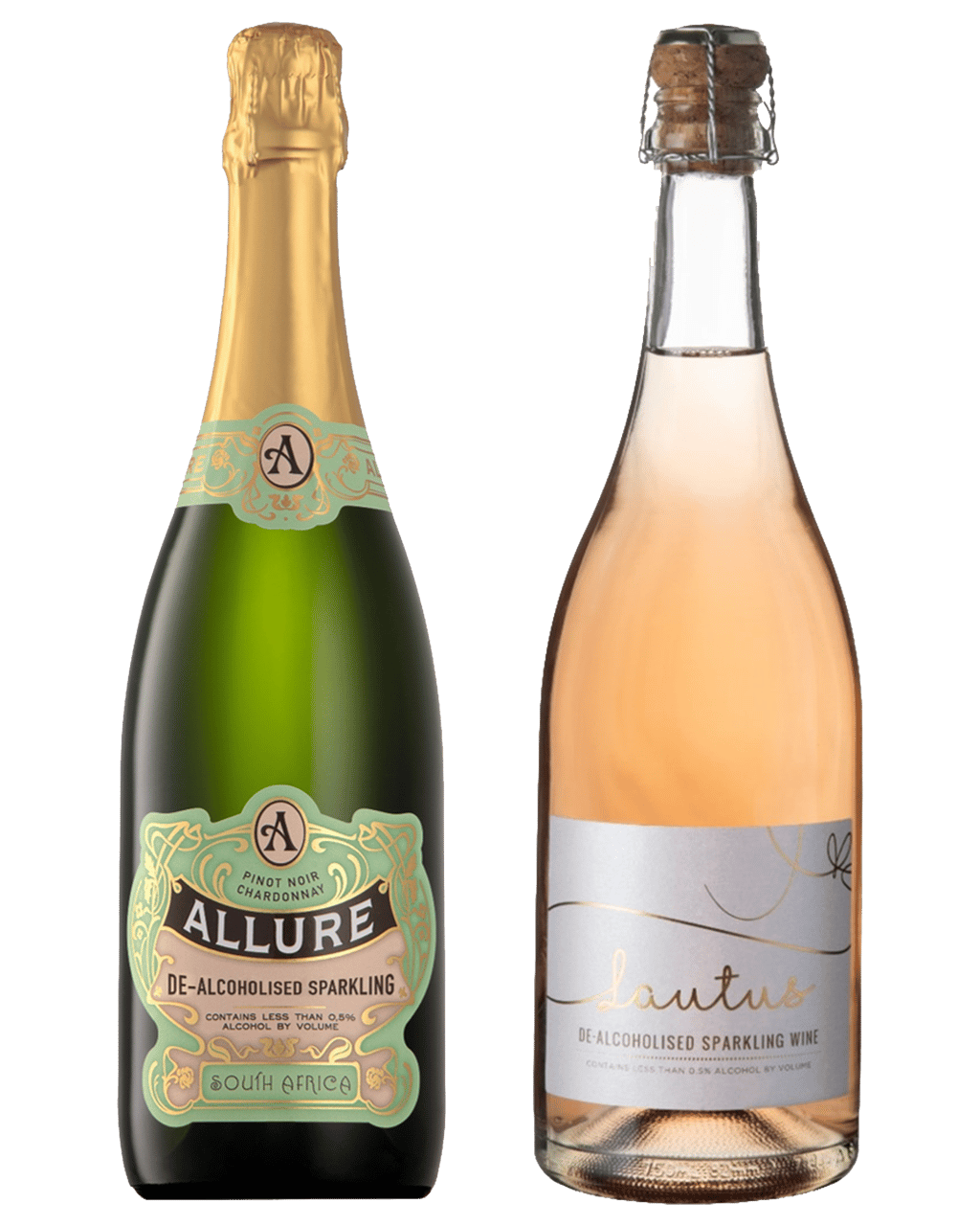 Buy Allure & Lautus Gift Pack Duo Non-alcoholic Sparkling Wines - Allure & Lautus Rosé Online ...