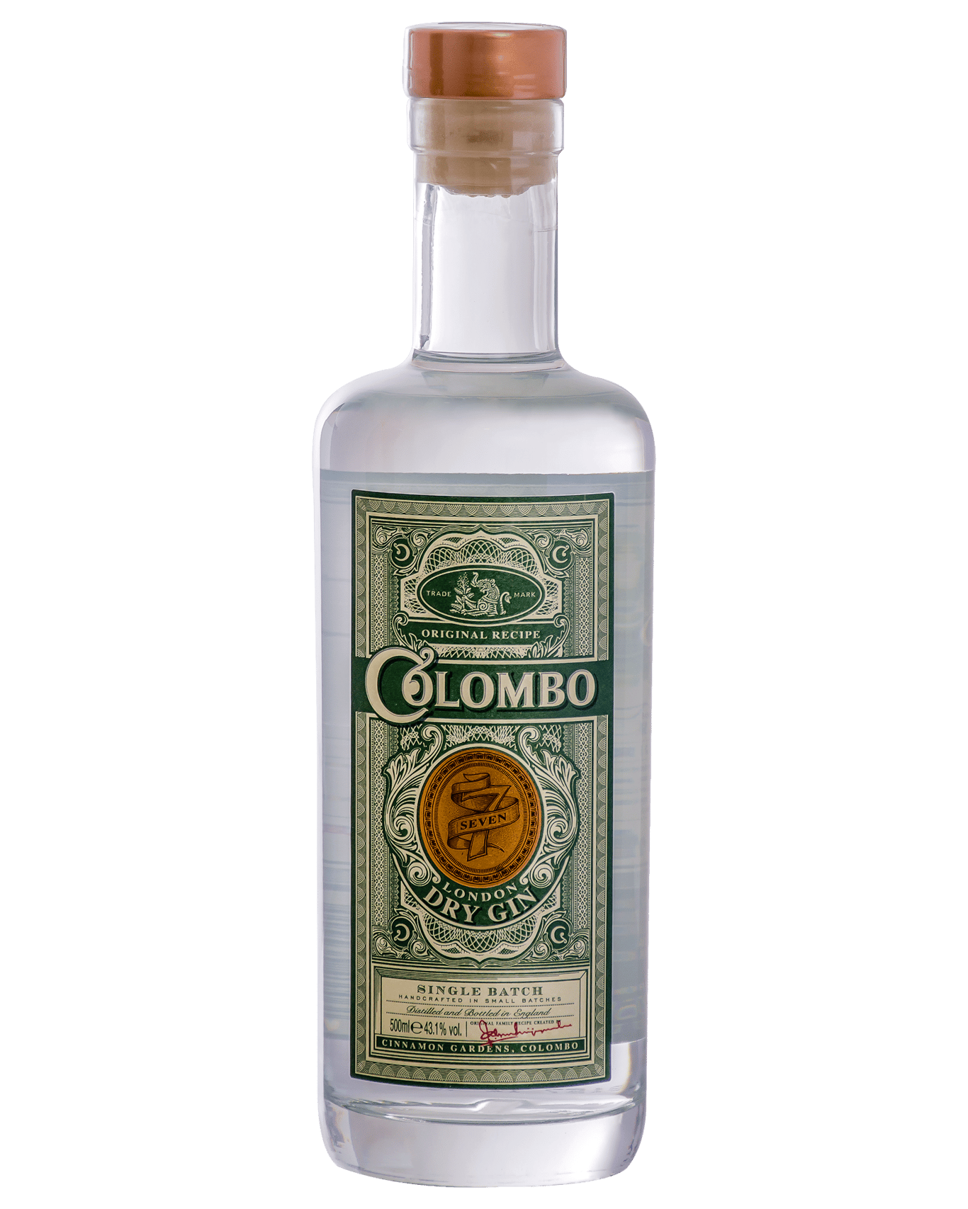 Buy Rockland Colombo 7 Gin 500ml Online @Lowest Price