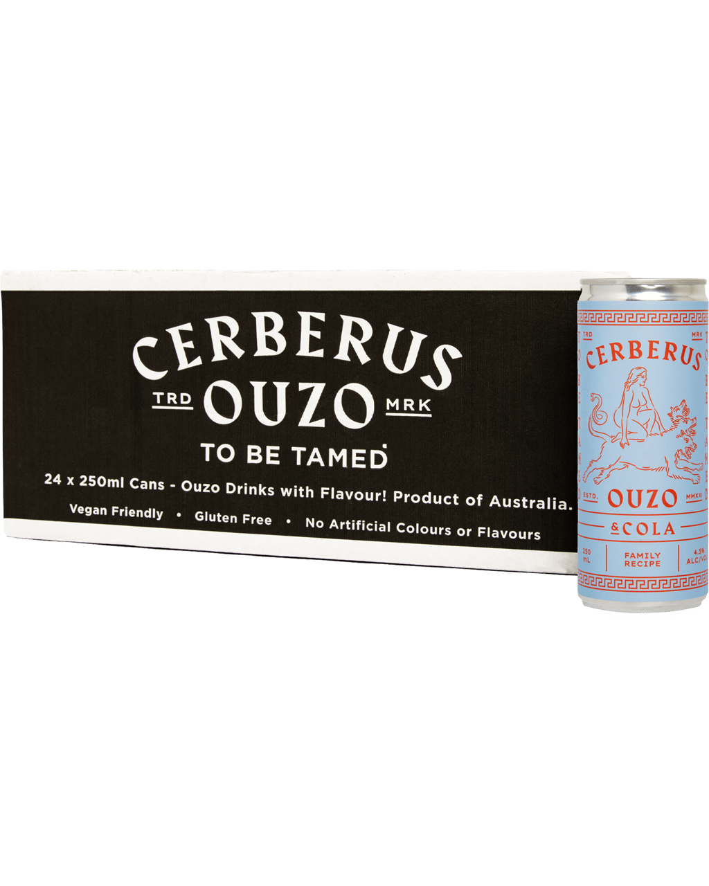 Buy 1946 Distilling Cerberus Ouzo And Cola Can 250ml Online @Lowest Price