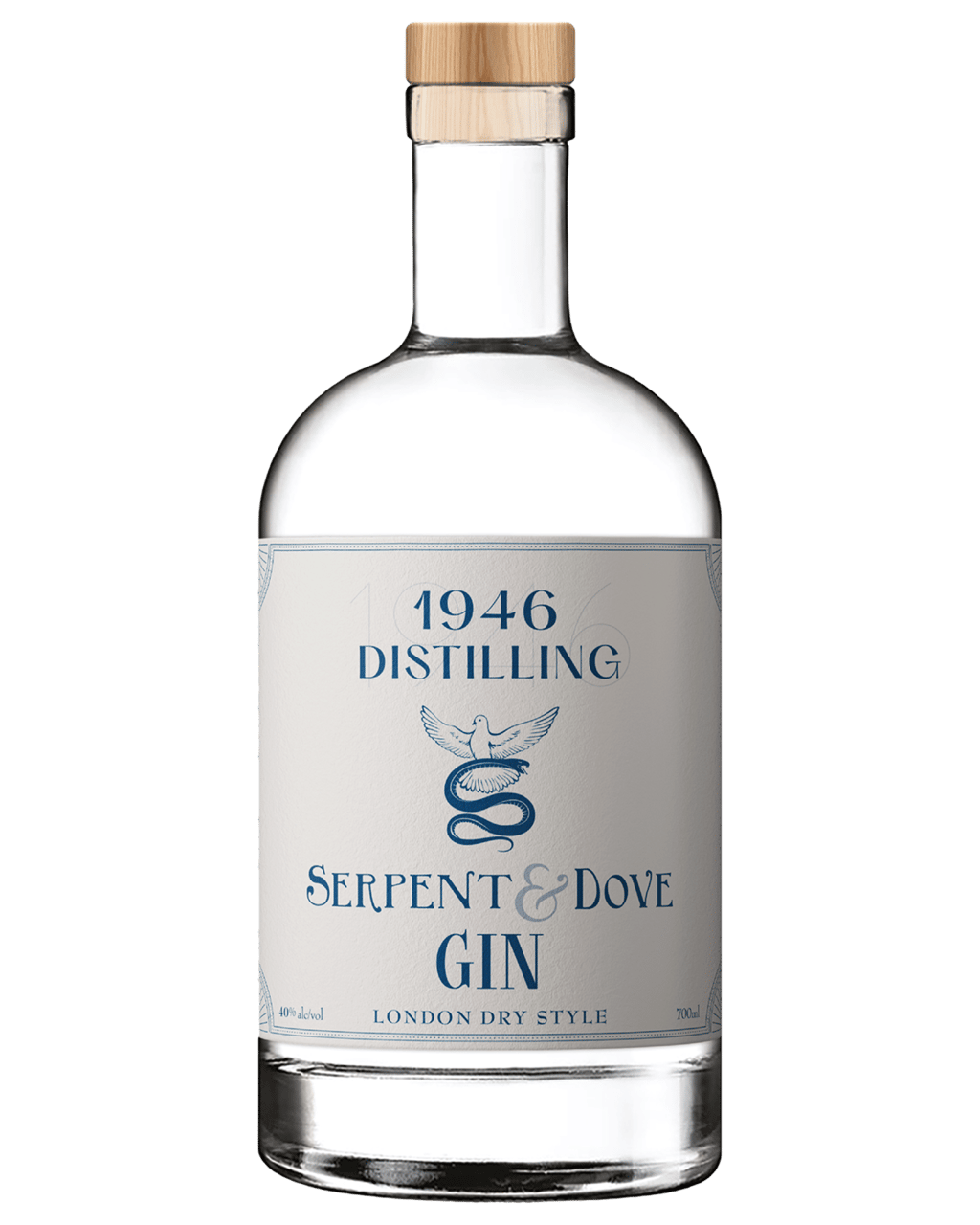 Buy 1946 Distilling Serpernt And Dove London Dry Style Gin 700ml Online ...