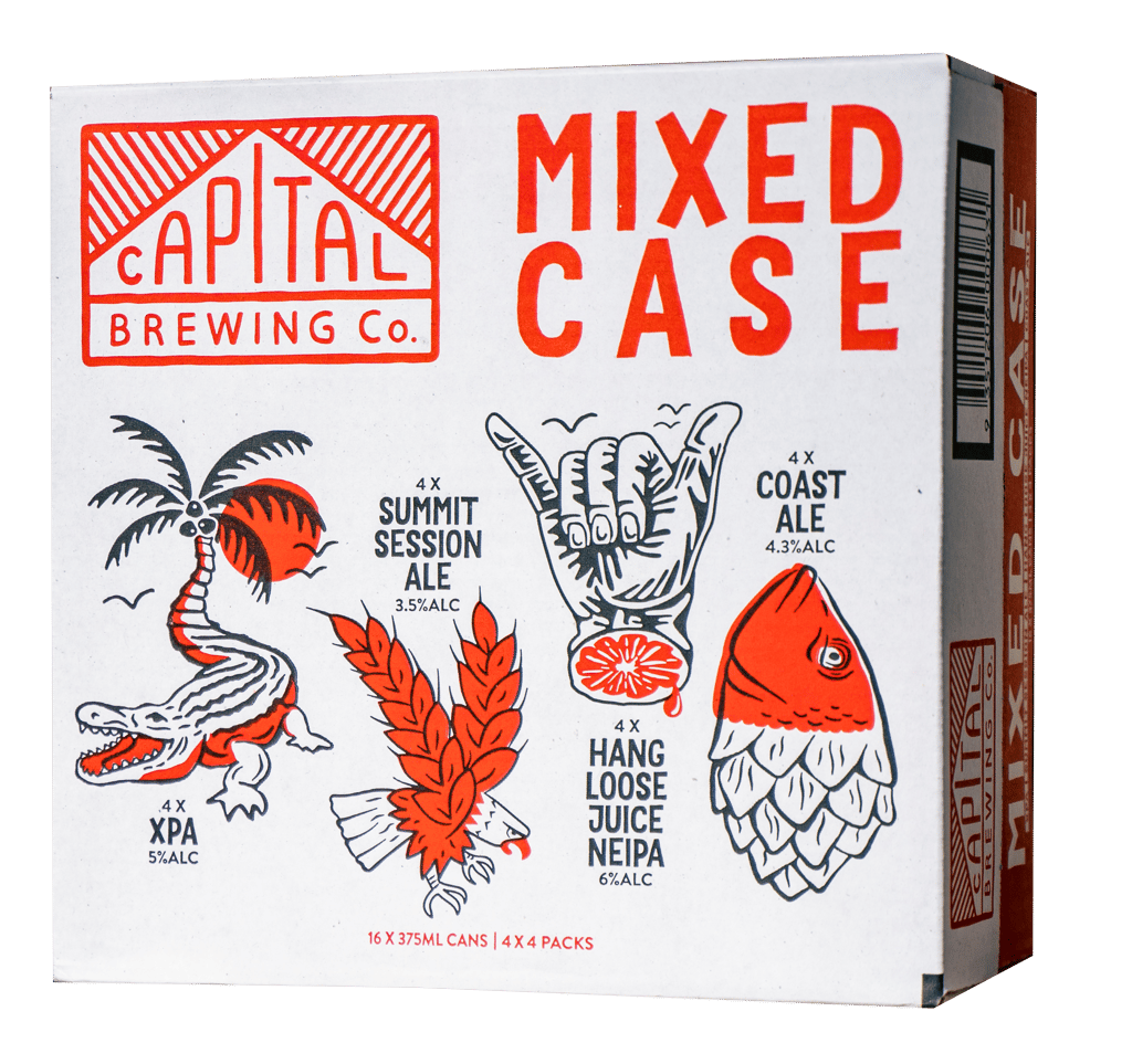 Buy Capital Brewing Co Mixed Pack 375ml Online or Near You in Australia ...