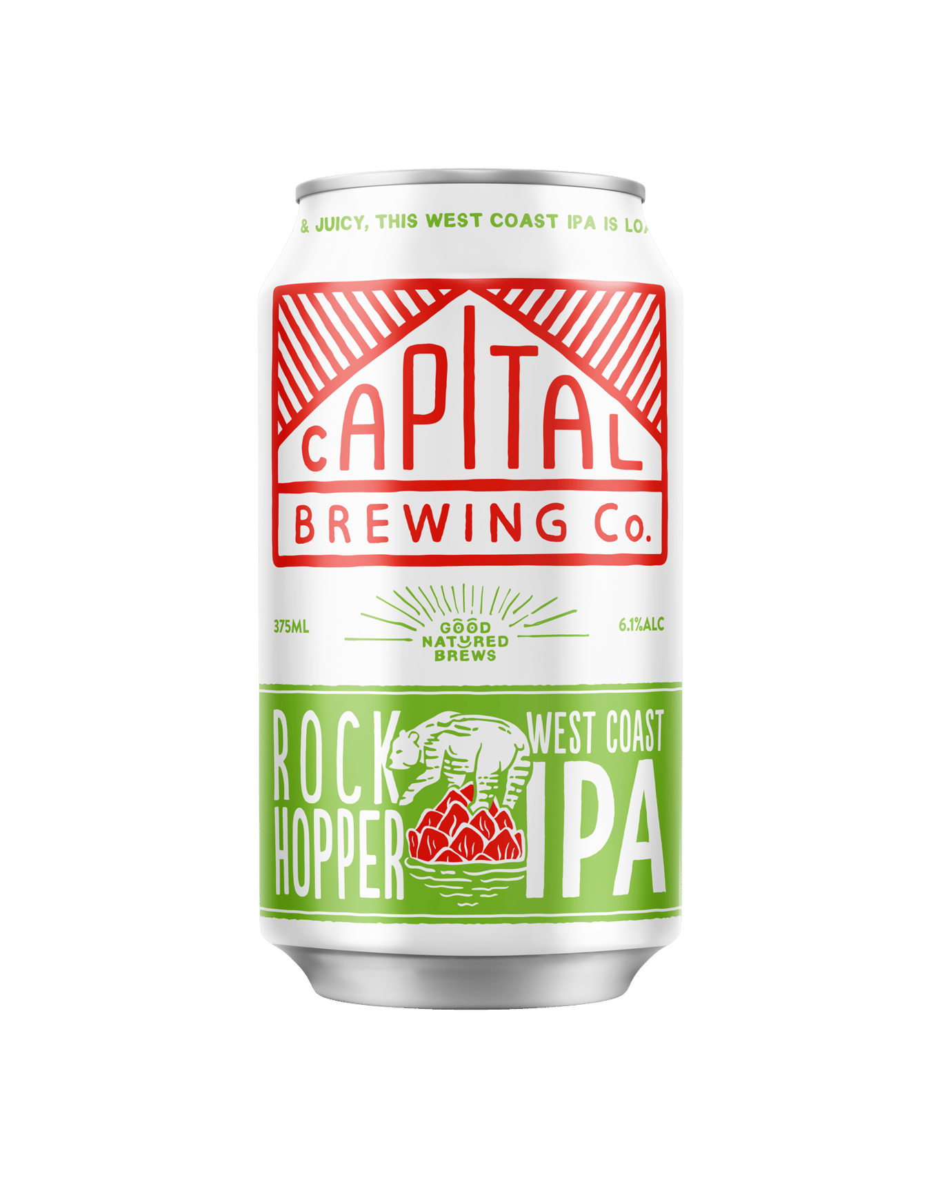 Buy Capital Brewing Co. Rock Hopper Wc Ipa 375ml Online @Lowest Price