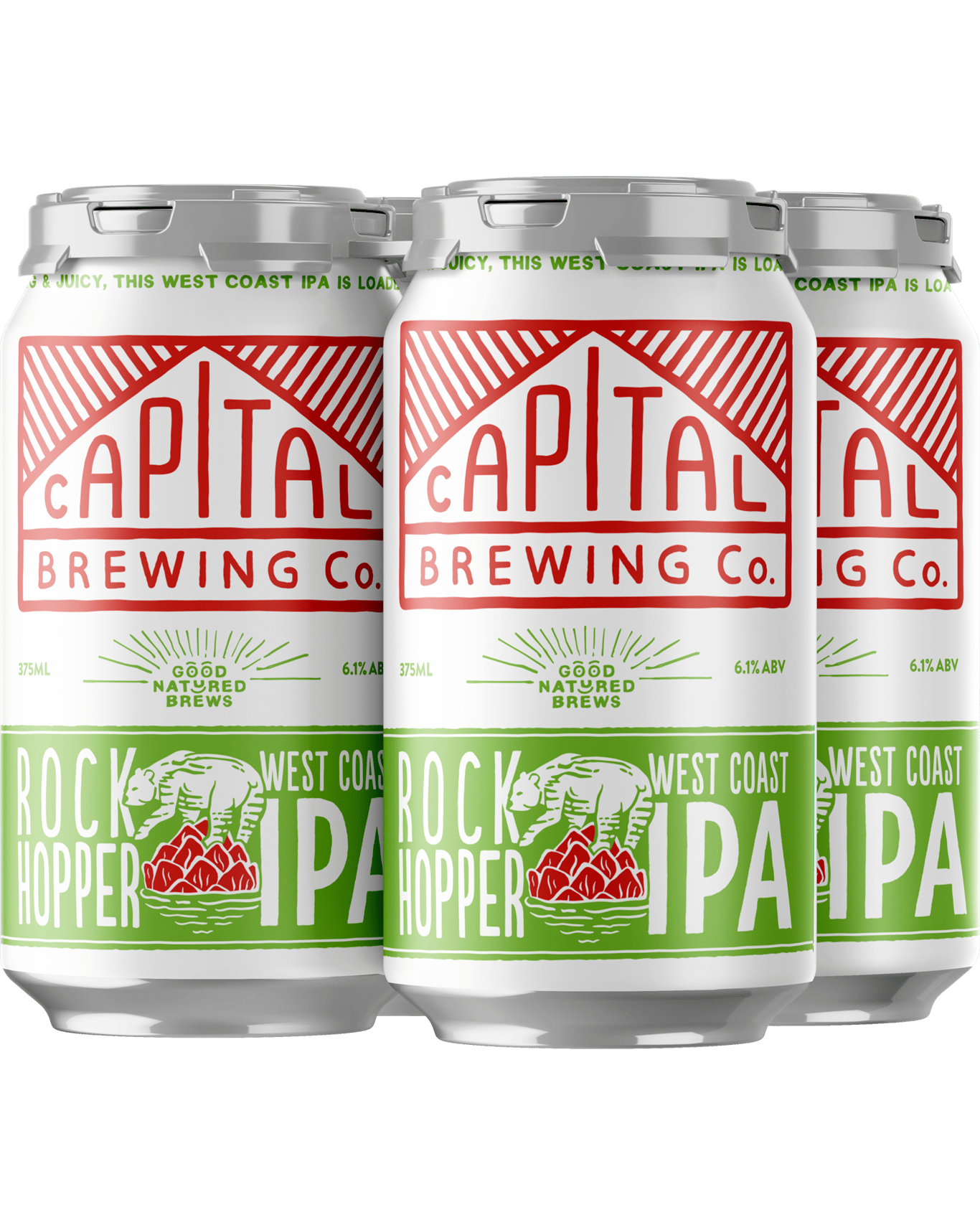 Buy Capital Brewing Co. Rock Hopper Wc Ipa 375ml Online @Lowest Price