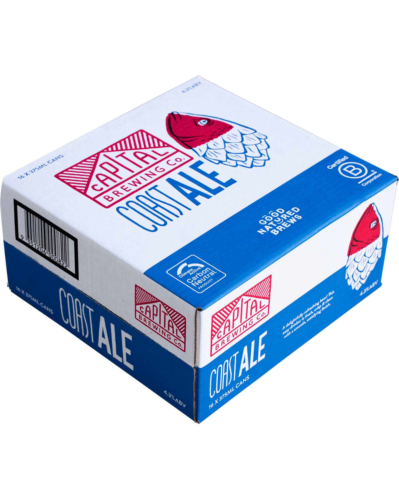Buy Capital Brewing Co. Coast Ale Cans 375ml Online @Lowest Price