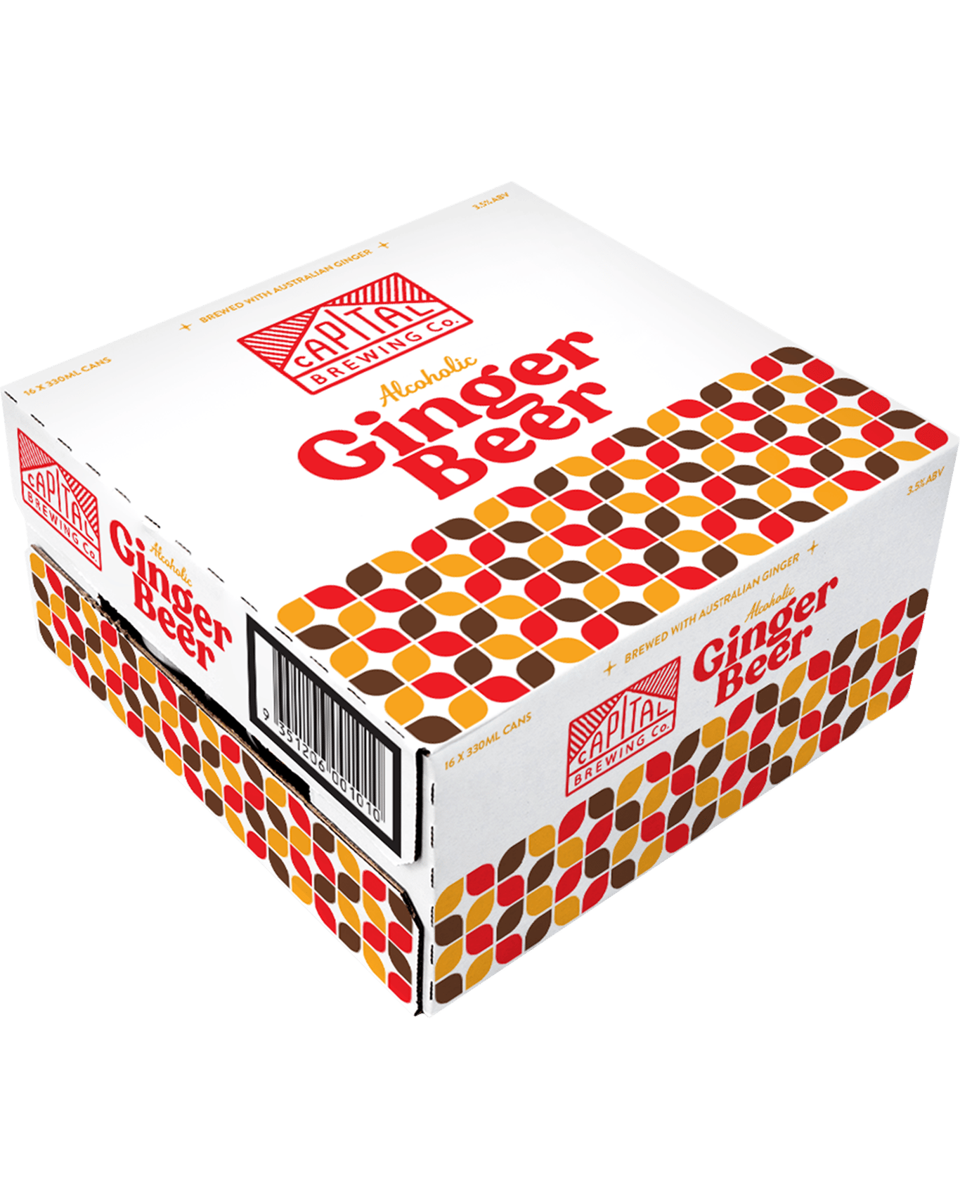 Buy Capital Brewing Co. Ginger Beer 330ml Online @Lowest Price