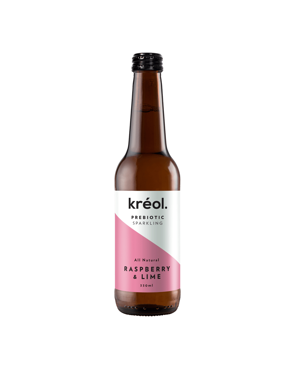 Buy Kreol Prebiotic Sparkling Drink Raspberry, Lime 330ml Online ...