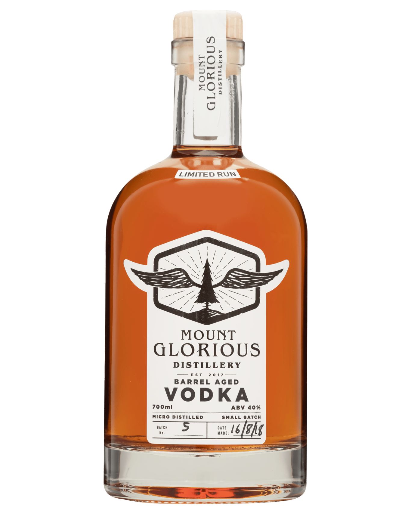 Buy Mount Glorious Disti Barrel Aged Vodka Online @Lowest Price