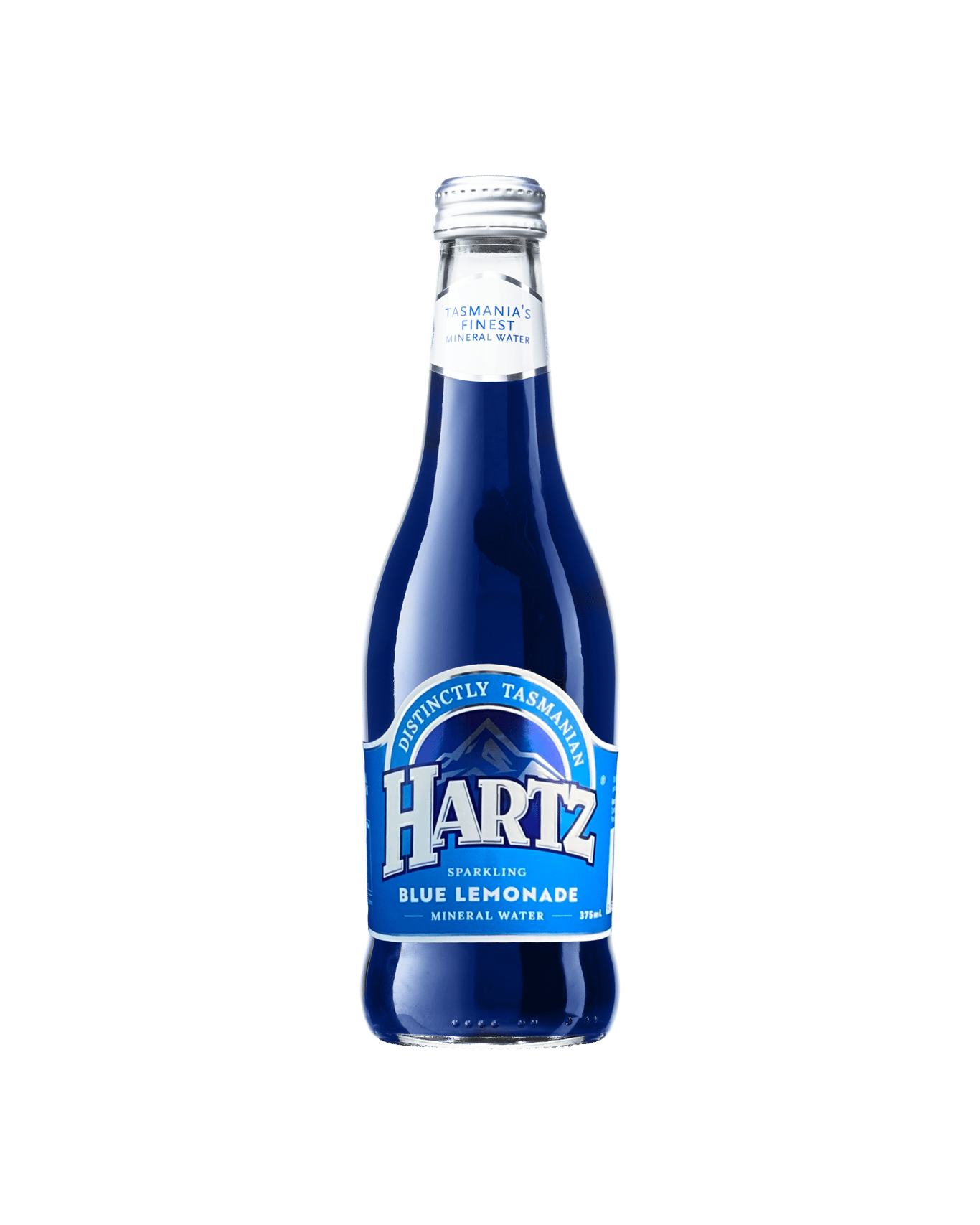 Buy Hartz Sparkling Tasmanian Spring Water Blue Lemonade 375ml Online ...