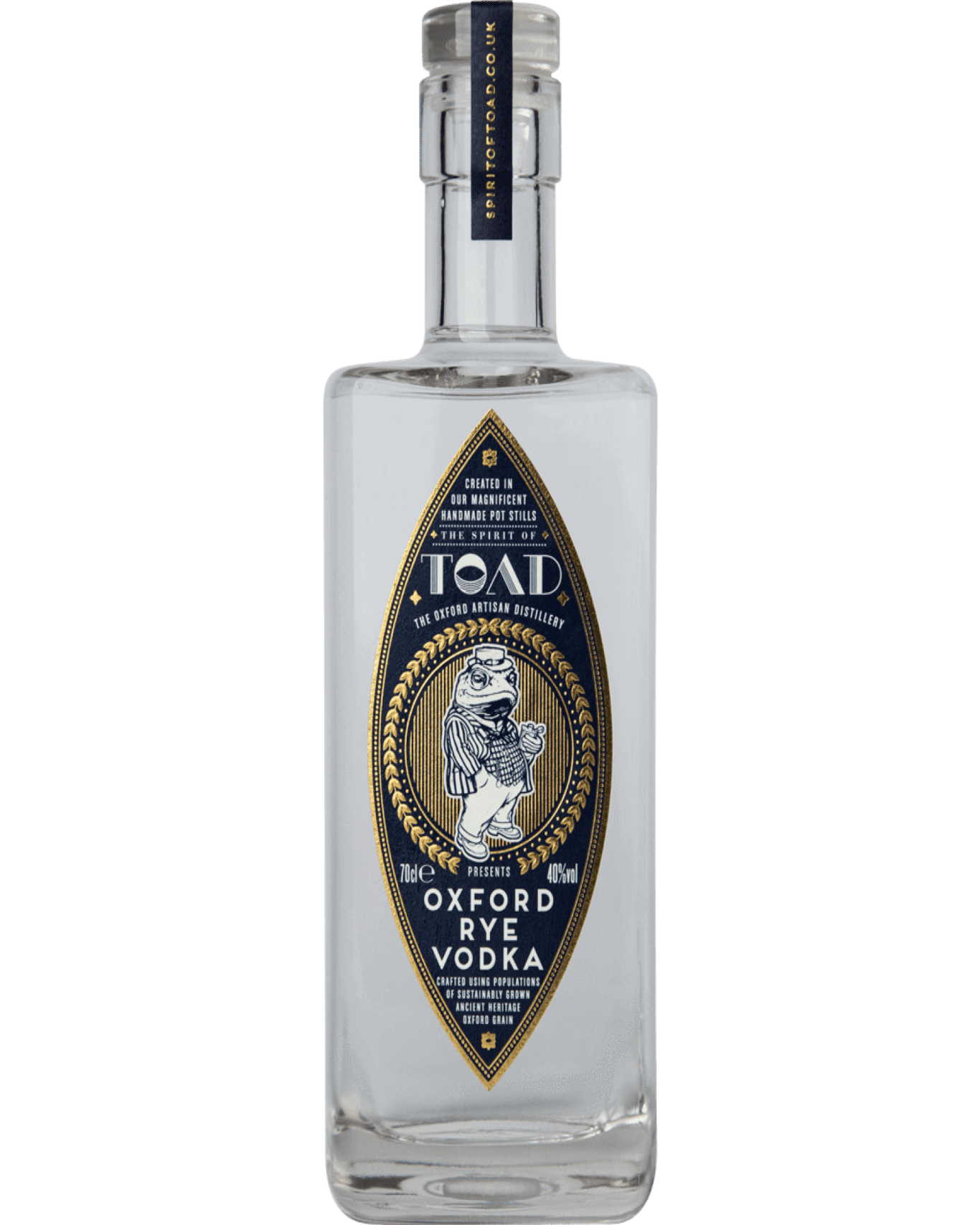 Buy Toad Oxford Artisan Oxford Organic Rye Vodka Online @Lowest Price