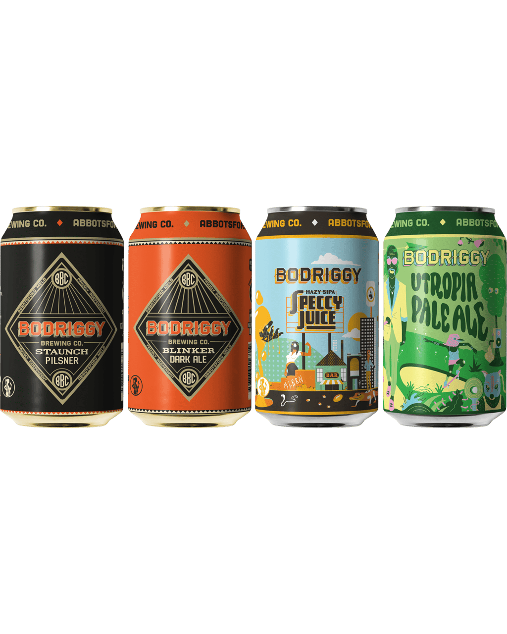 Bodriggy Brewing Co Mixed Case Cans 355mL - Boozy